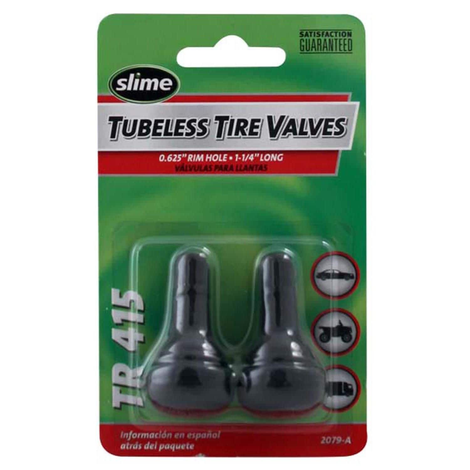 Slime Tubeless Tire Valve Stem 2 Pack | AutoZone
