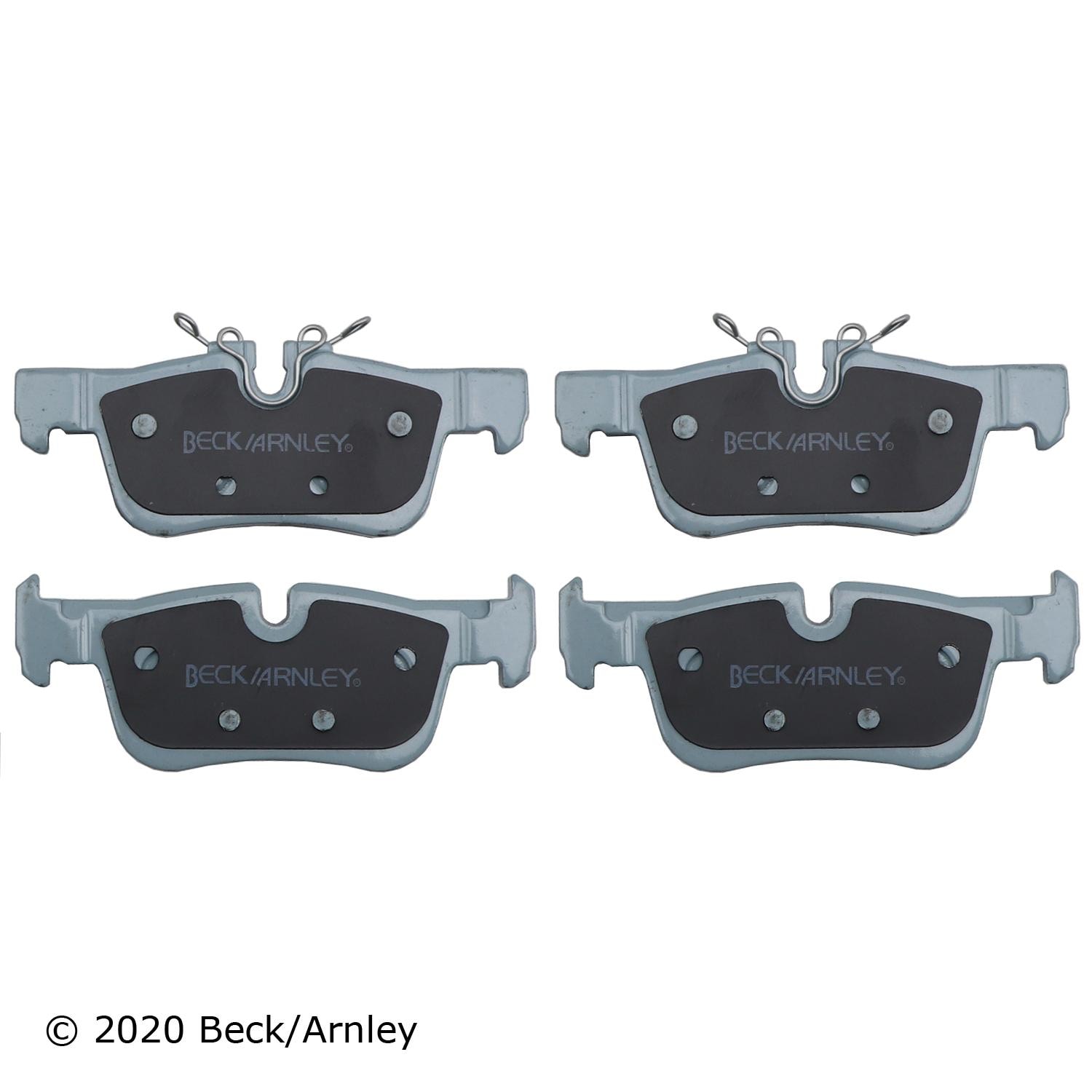 Beck/Arnley Semi-Metallic Brake Pads 085-2107 | AutoZone