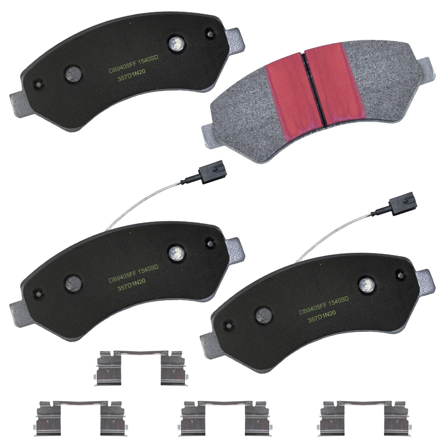 Duralast Severe Duty Semi-metallic Brake Pads D1540SD | AutoZone