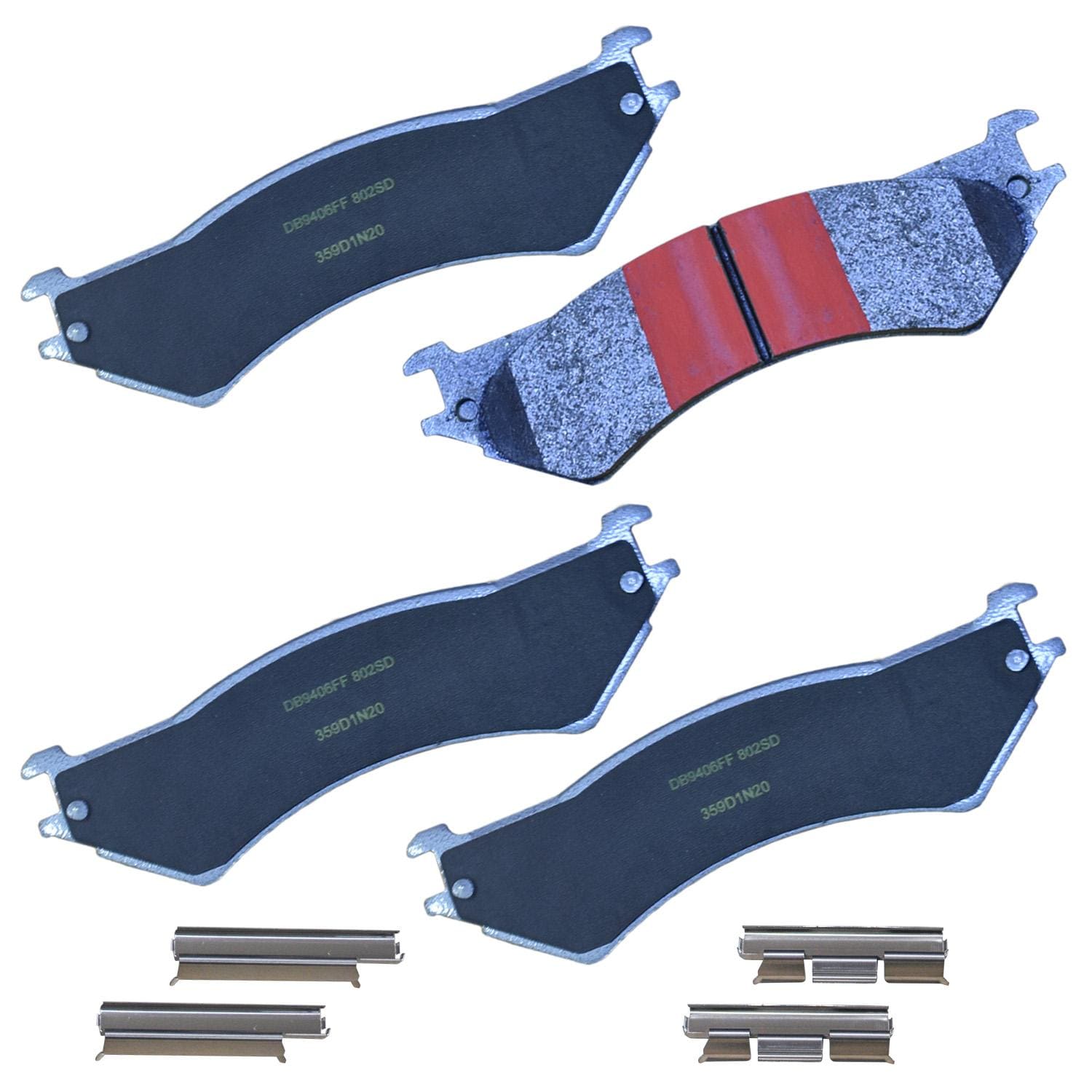 Duralast Severe Duty Semi-metallic Brake Pads D802SD | AutoZone