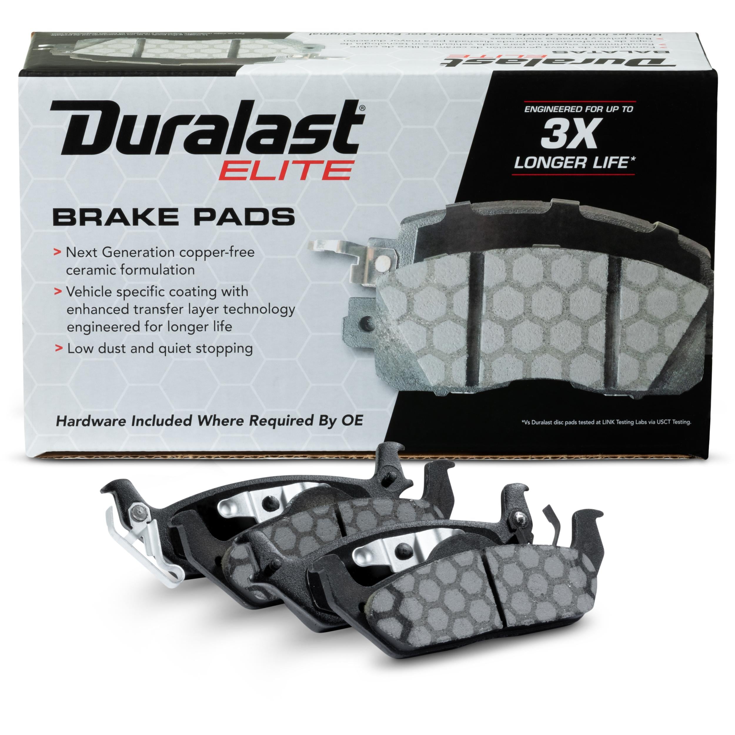 Duralast Elite Ceramic Premium Brake Pads DE1012 Reviews