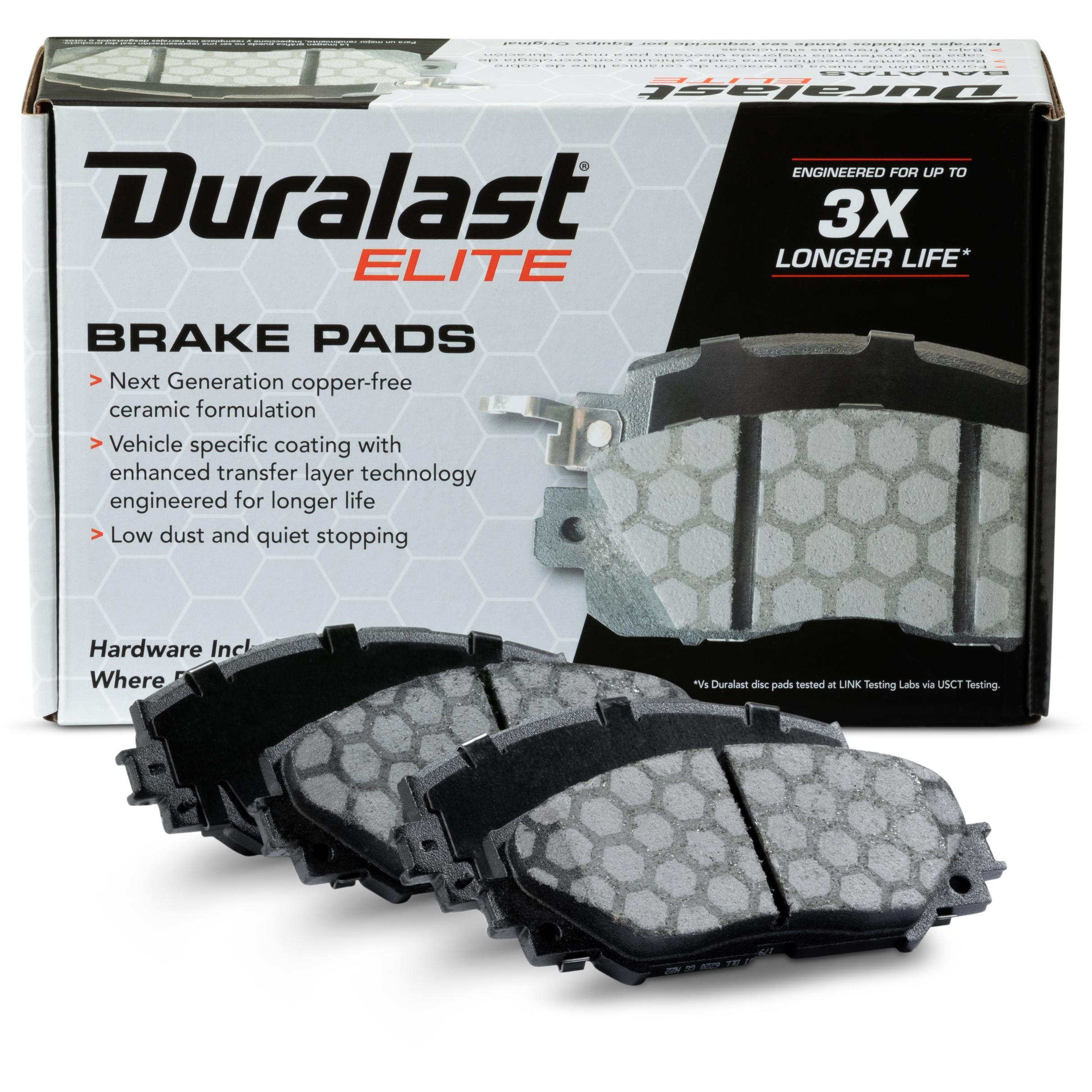 Duralast Elite Ceramic Premium Brake Pads DE1210 | AutoZone