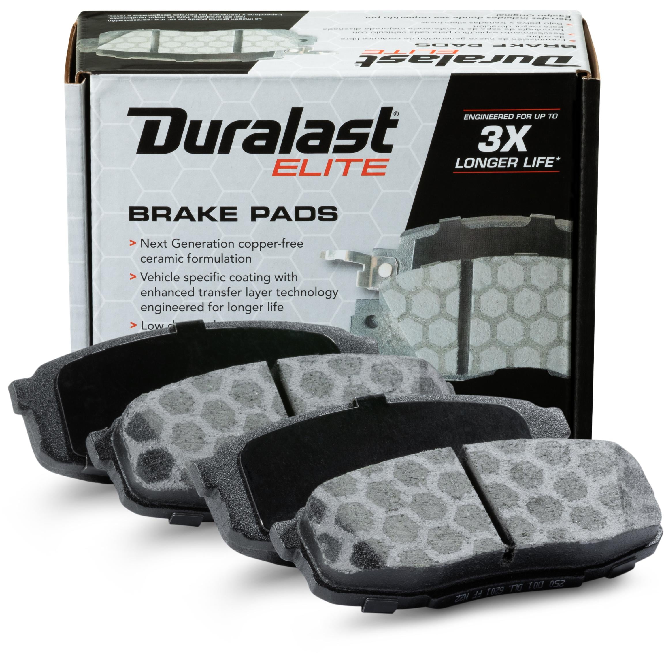Duralast Elite Ceramic Premium Brake Pads DE1304 | AutoZone