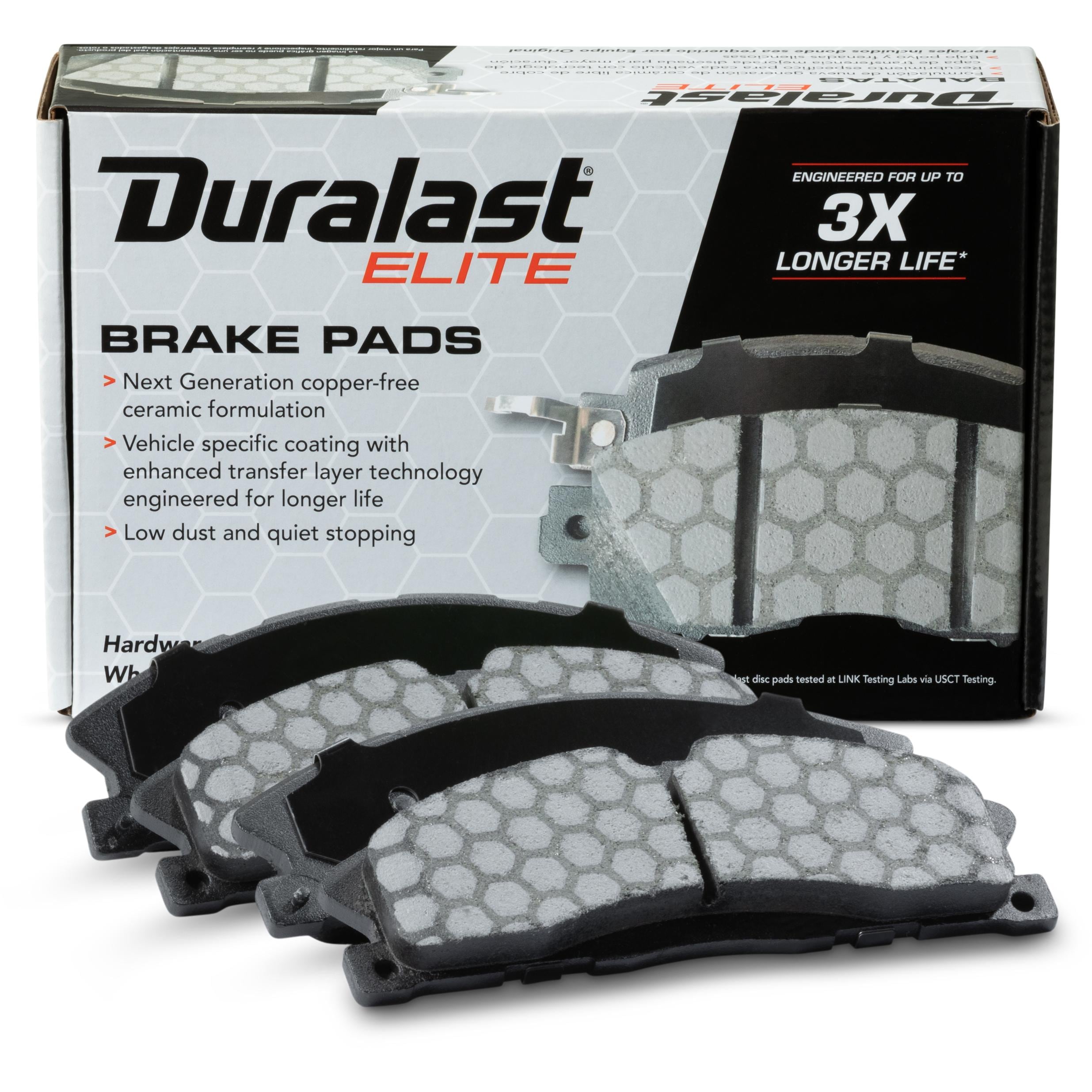 Duralast Elite Ceramic Premium Brake Pads DE1611 | AutoZone