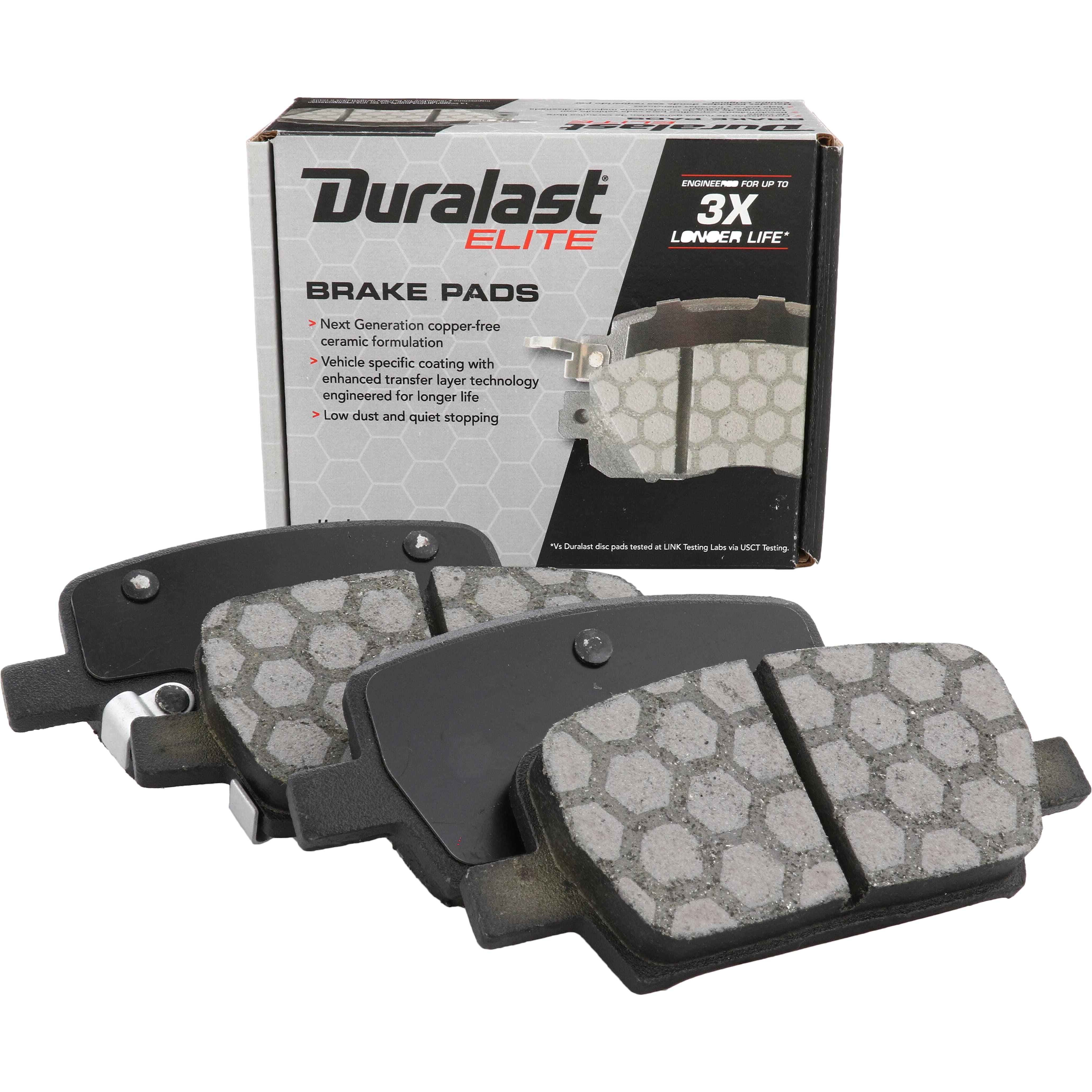 Duralast Elite Ceramic Premium Brake Pads DE1877 | AutoZone