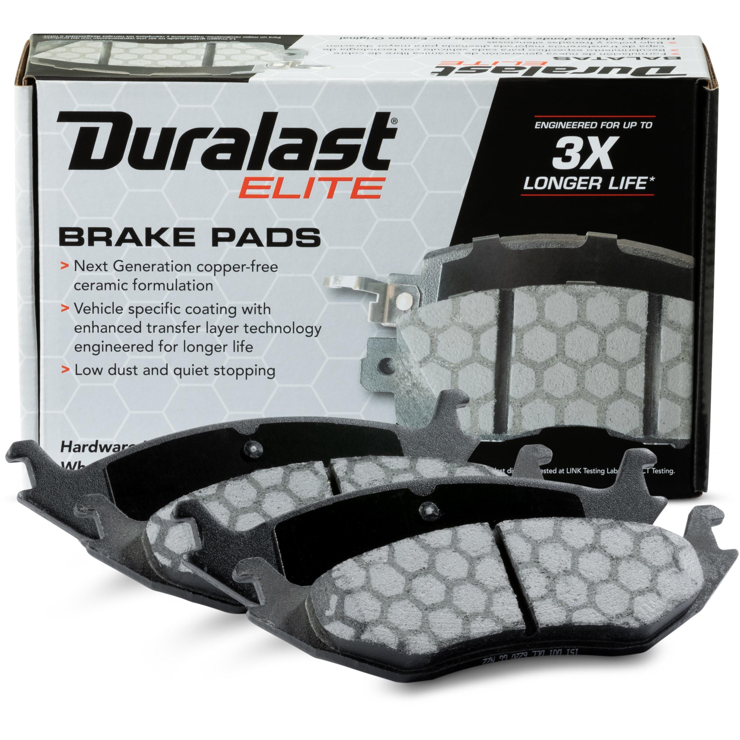 Duralast Elite Ceramic Premium Brake Pads DE967 | AutoZone