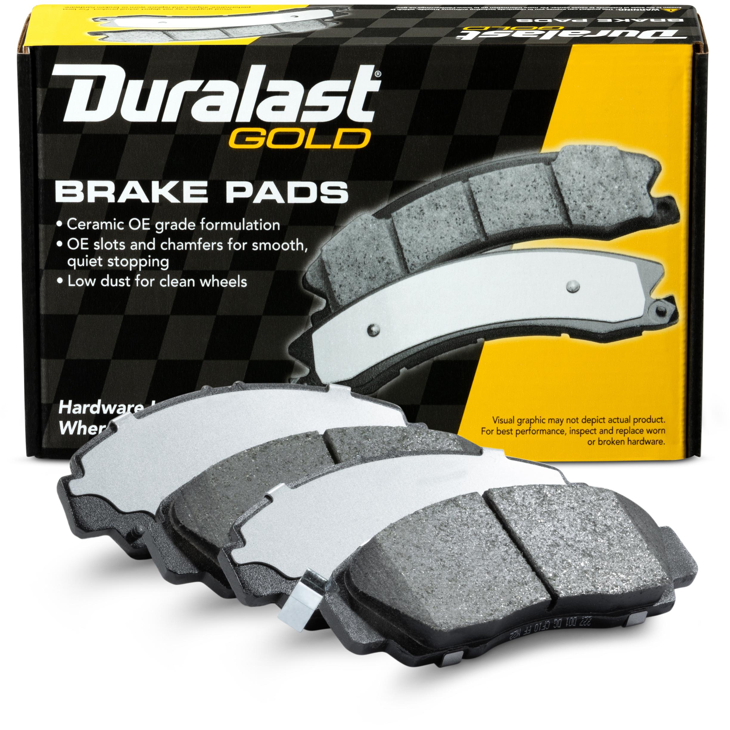 Duralast Gold Ceramic Brake Pads DG1506 Reviews
