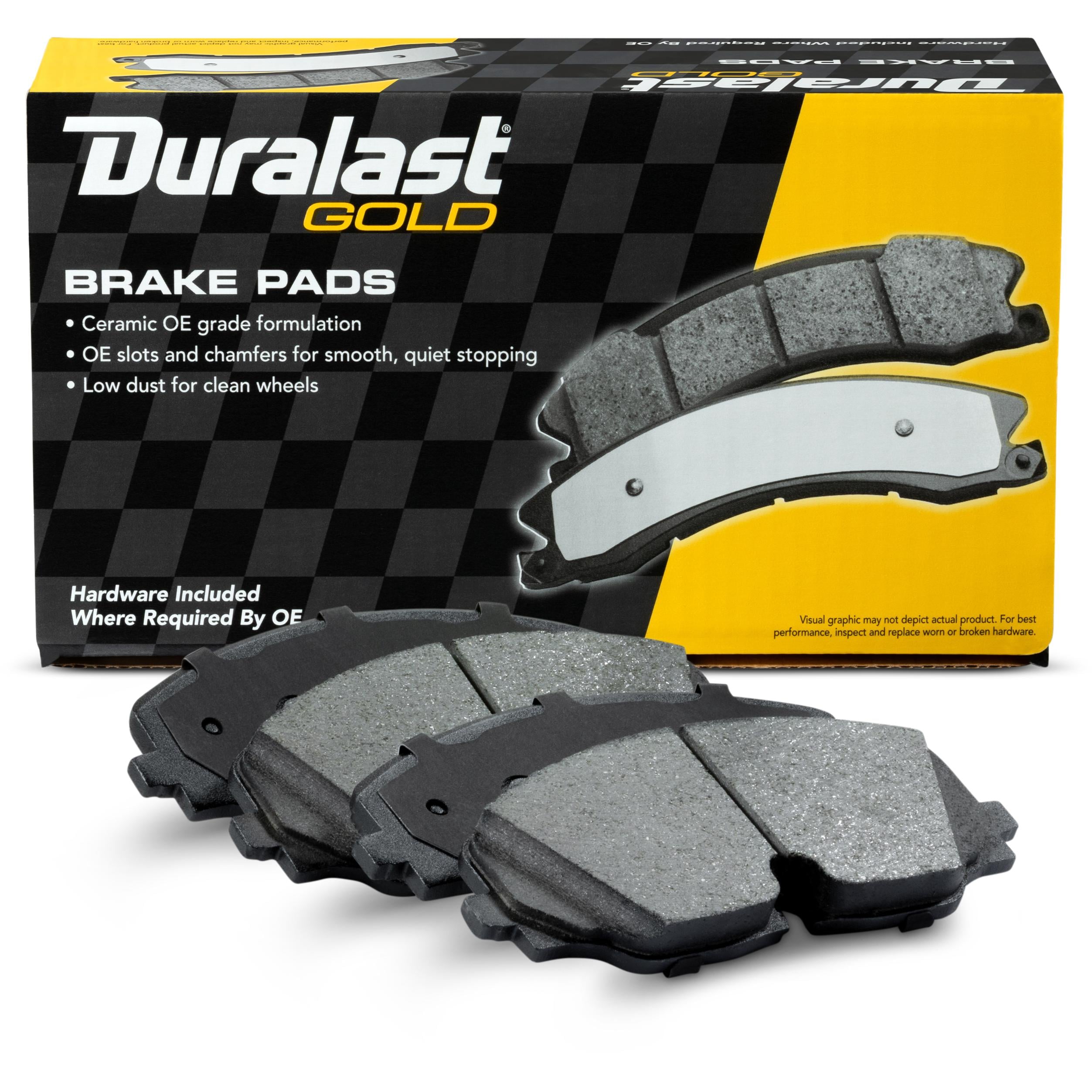 Duralast Gold Ceramic Disc Brake Pad Set DG2074 Reviews