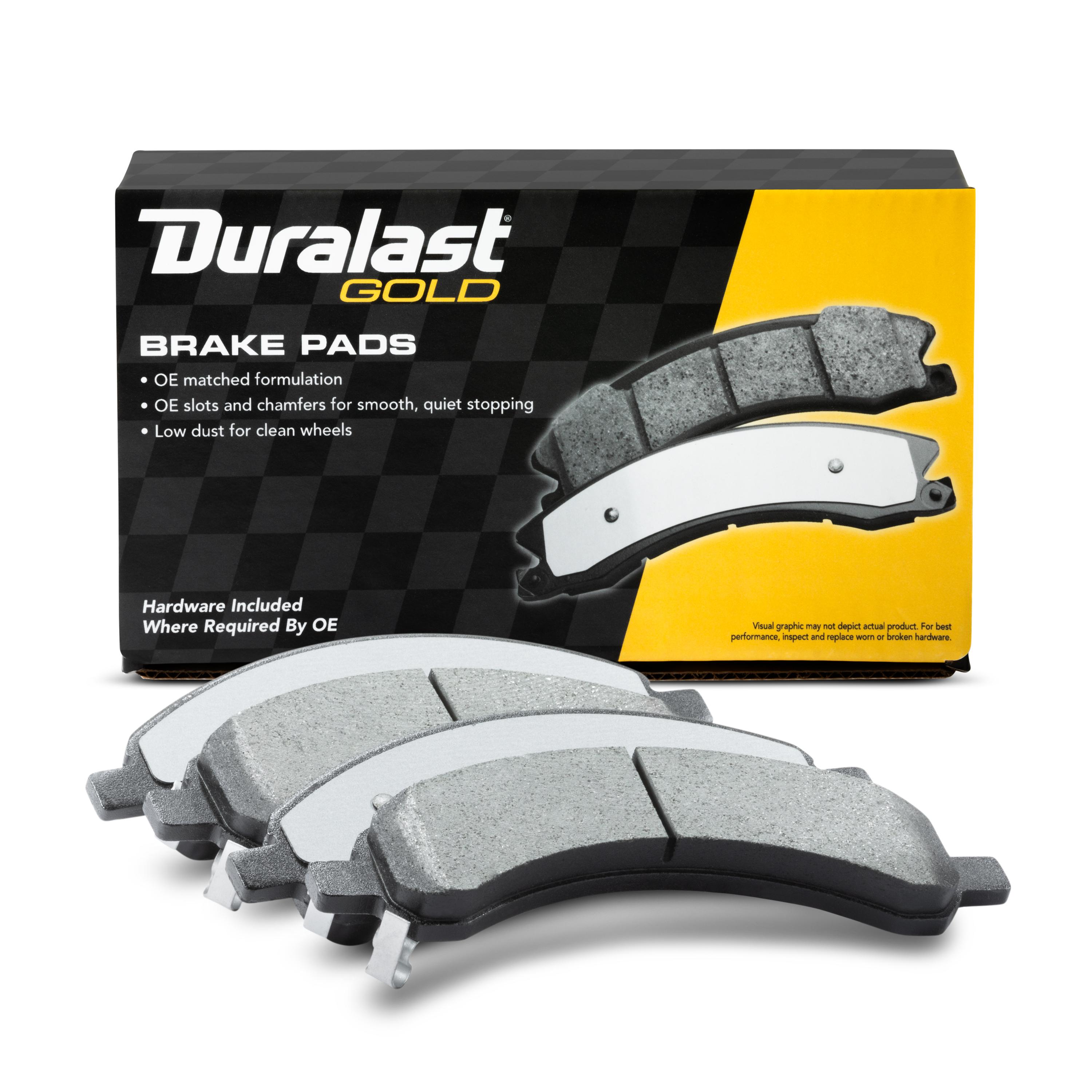 Duralast Gold Ceramic Premium Brake Pads DG989 | AutoZone