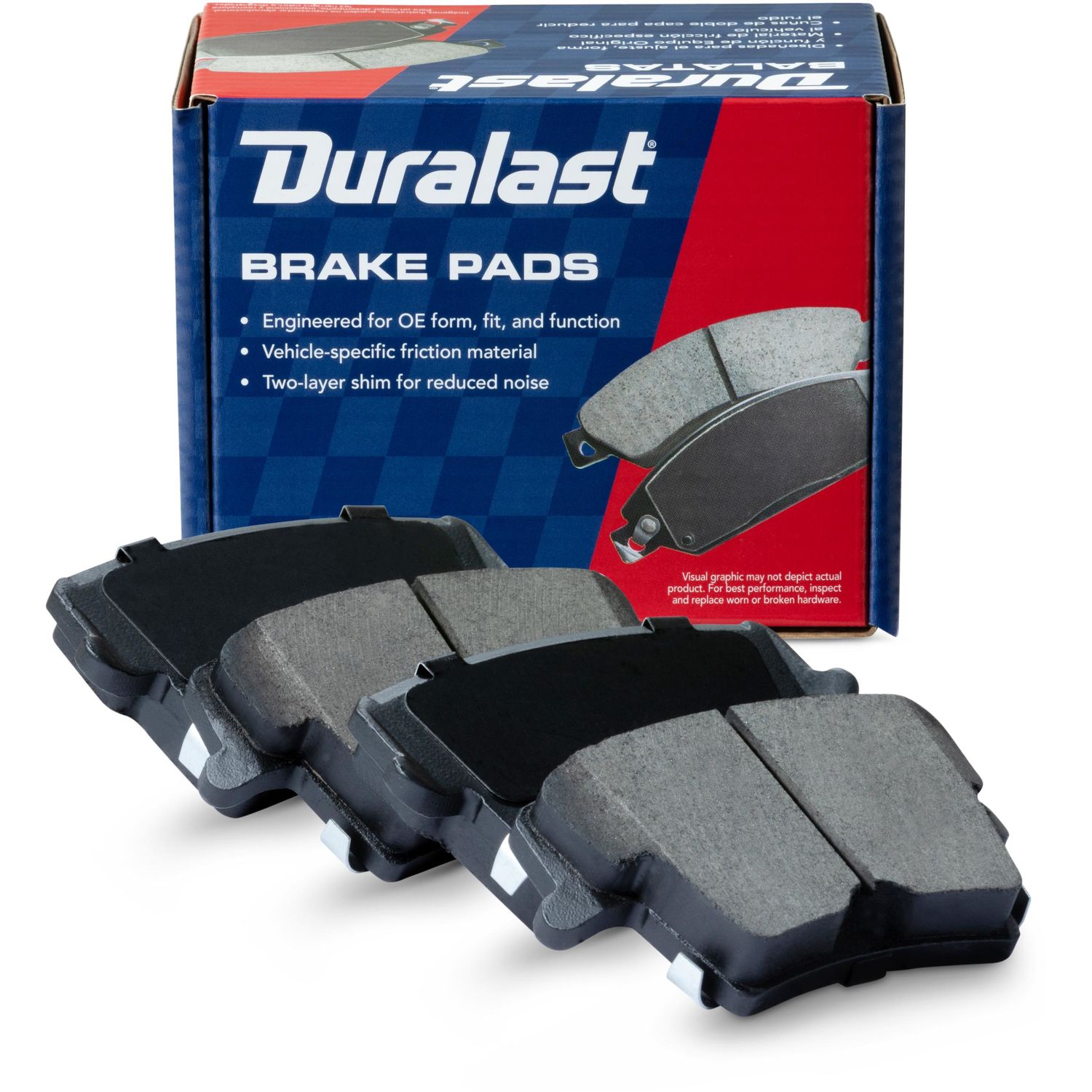 Duralast Ceramic Brake Pads MKD1057 | AutoZone