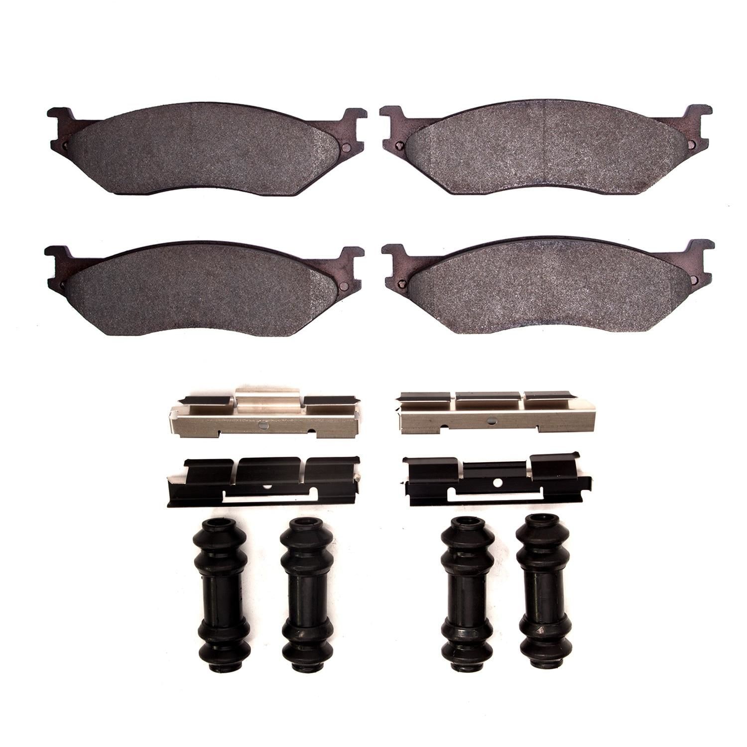 R1 Super Heavy Duty Series Semi-Metallic Performance Brake Pads and ...