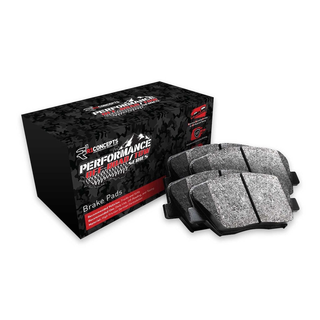 R1 Off Road/Tow Series Hybrid Performance Brake Pads 2400-2442-01 ...