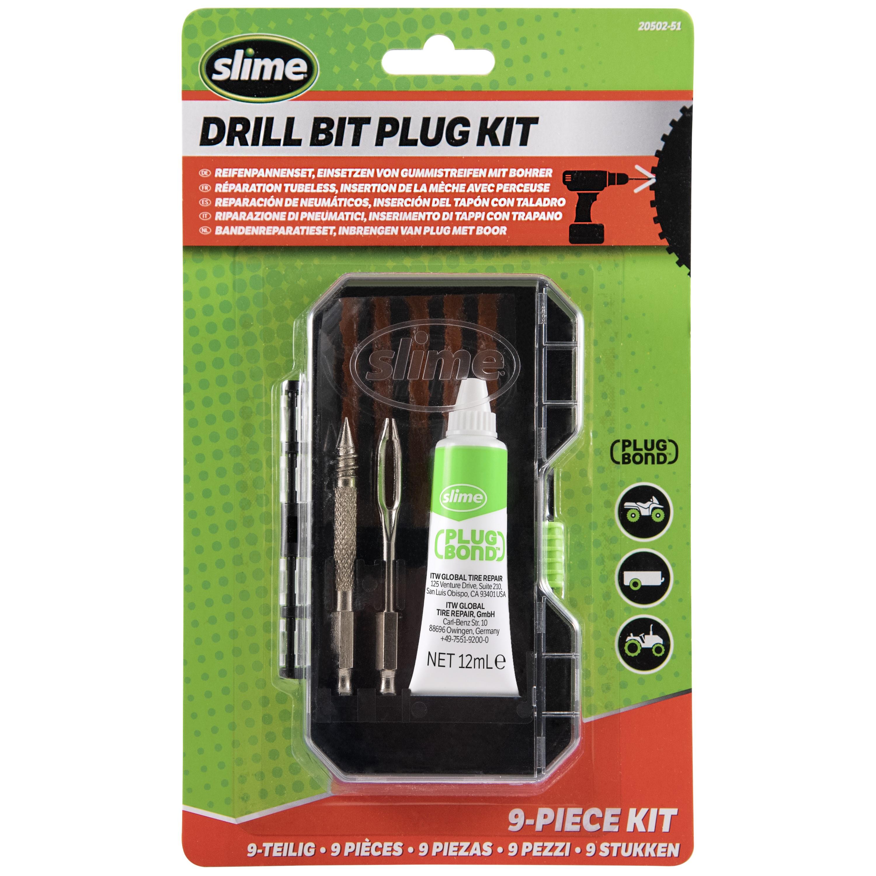 Slime Drill Bit Tire Plug Kit | AutoZone