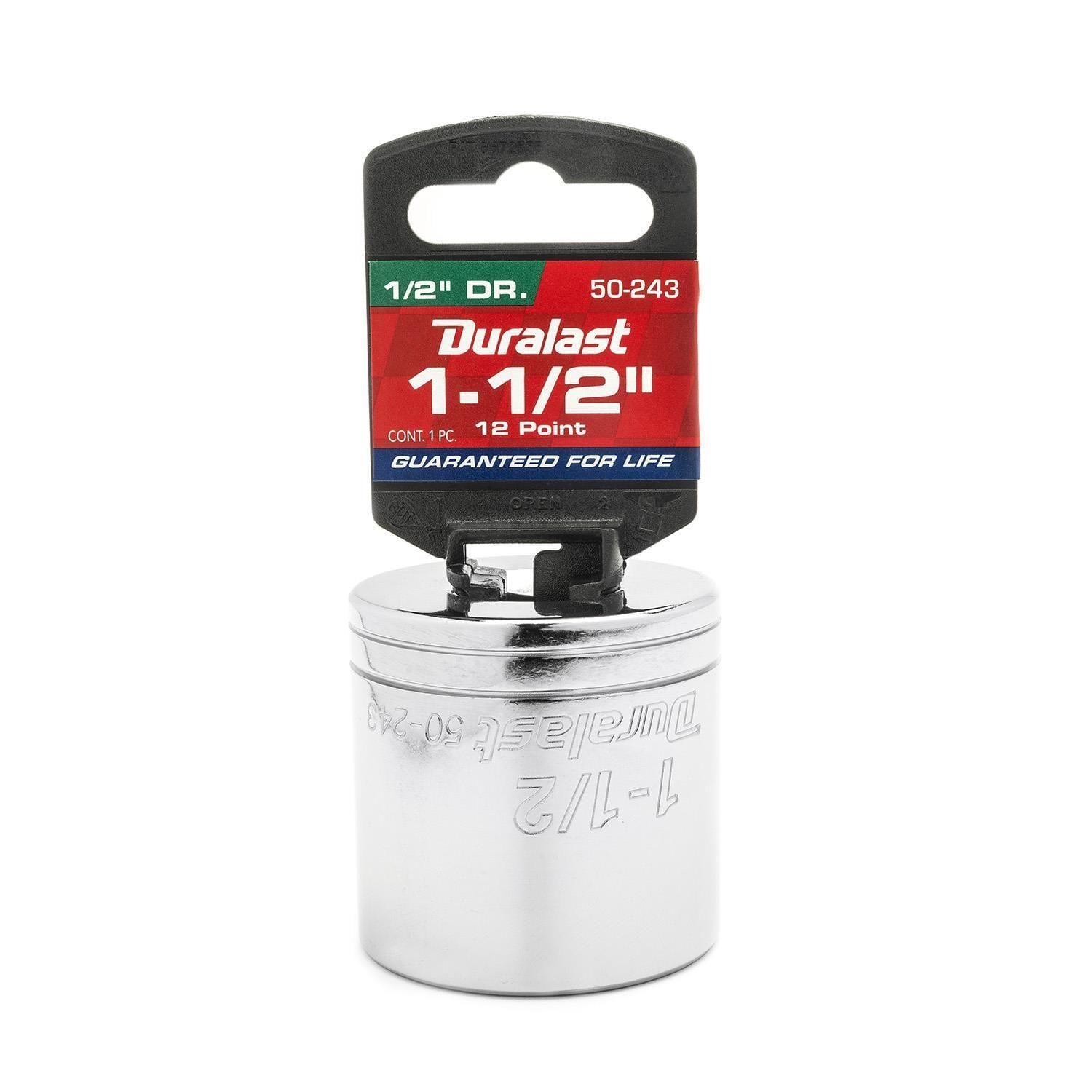 Duralast 1/2in Drive 1 1/2in 12 Point Socket | AutoZone