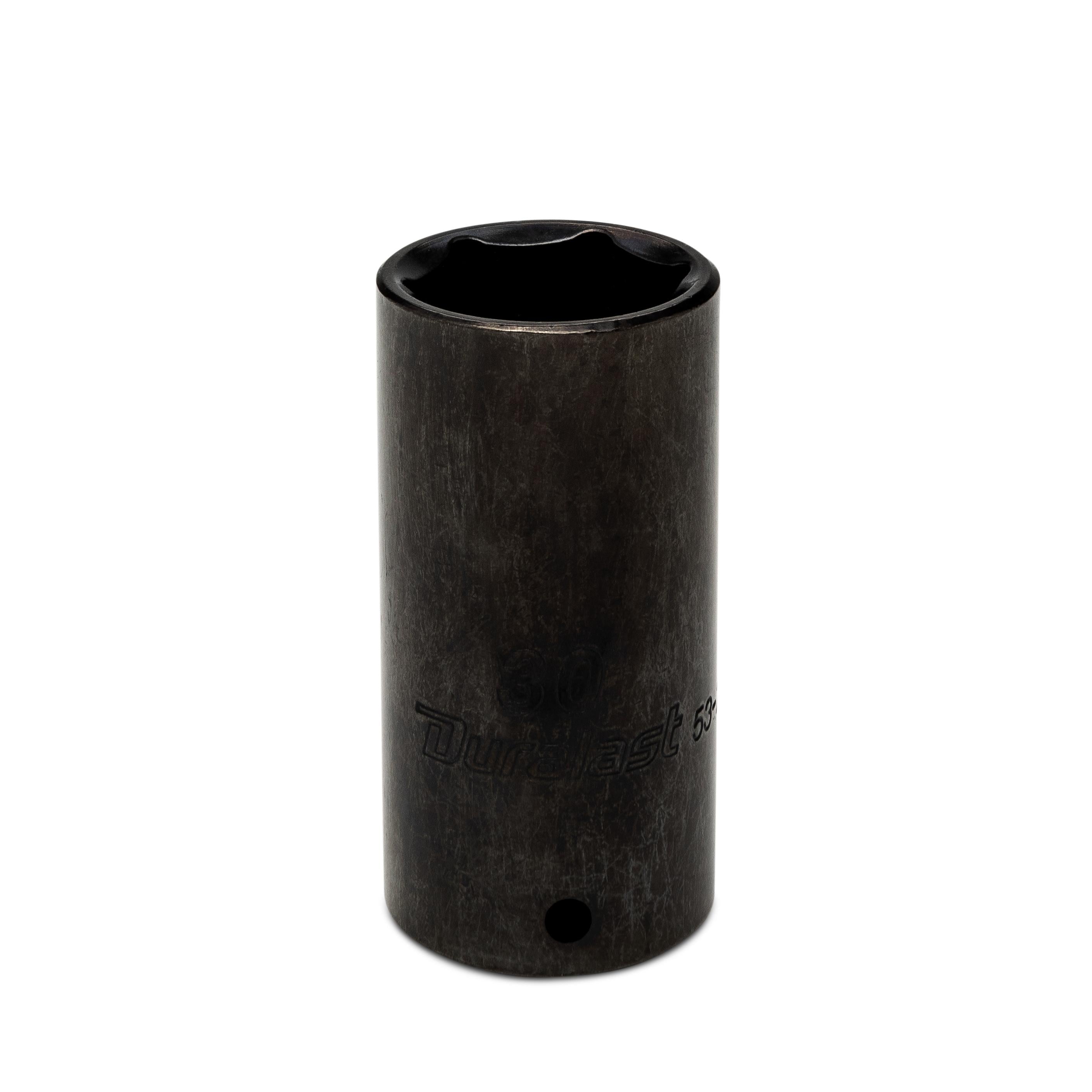 Duralast 1/2in Drive 30mm 6 Point Metric Deep Impact Socket | AutoZone