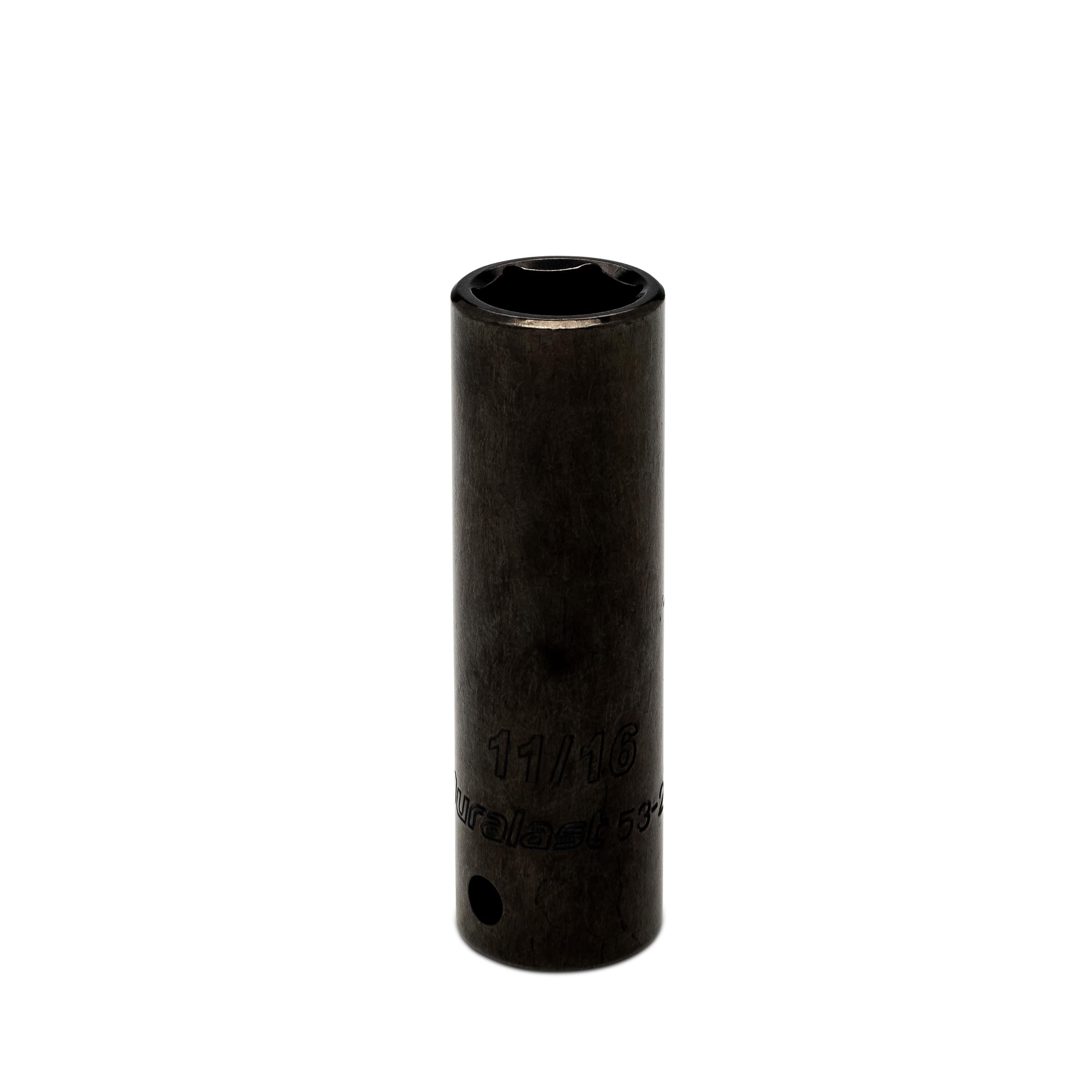 Duralast 1/2in Drive 11/16in 6 Point SAE Deep Impact Socket | AutoZone