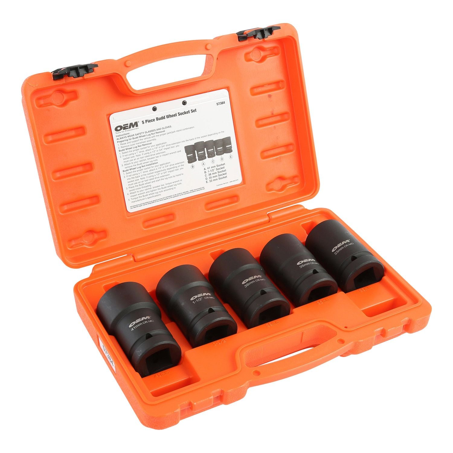 PowerBuilt Budd Wheel Socket Set | AutoZone