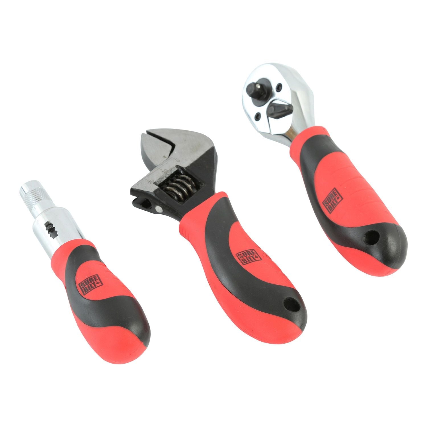 SureBilt Stubby Driver Dual Drive Ratchet SAE/Metric Tool Set 45 Piece ...