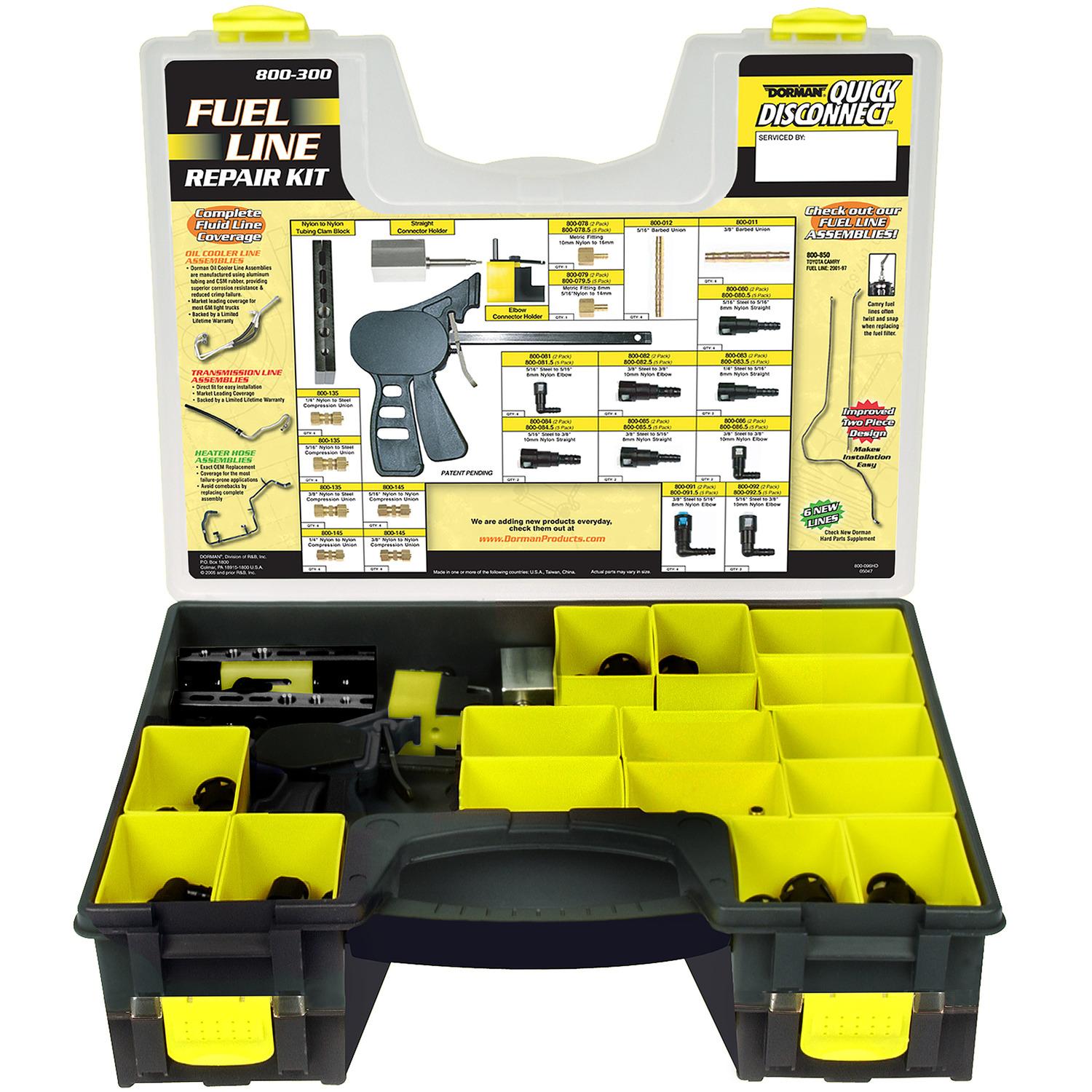 Dorman - OE Solutions Nylon Fuel Line Repair Kit 104 Piece | AutoZone