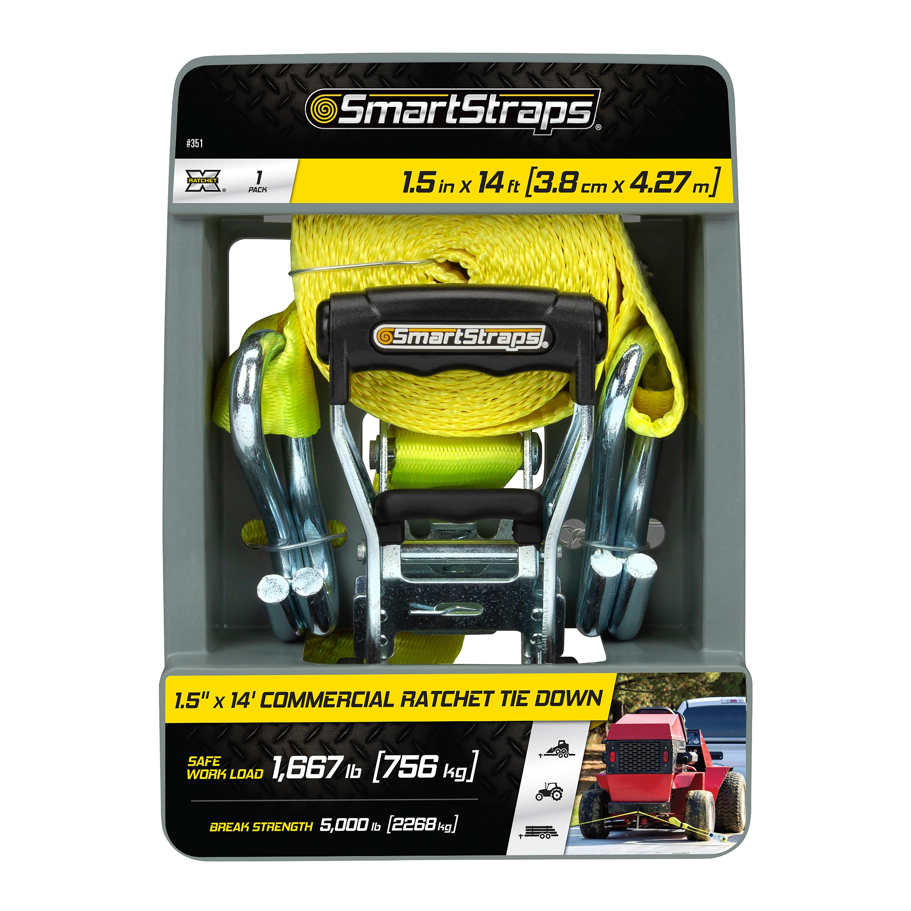 SmartStraps 14ft 5000lbs Ratchet 1 Pack | AutoZone