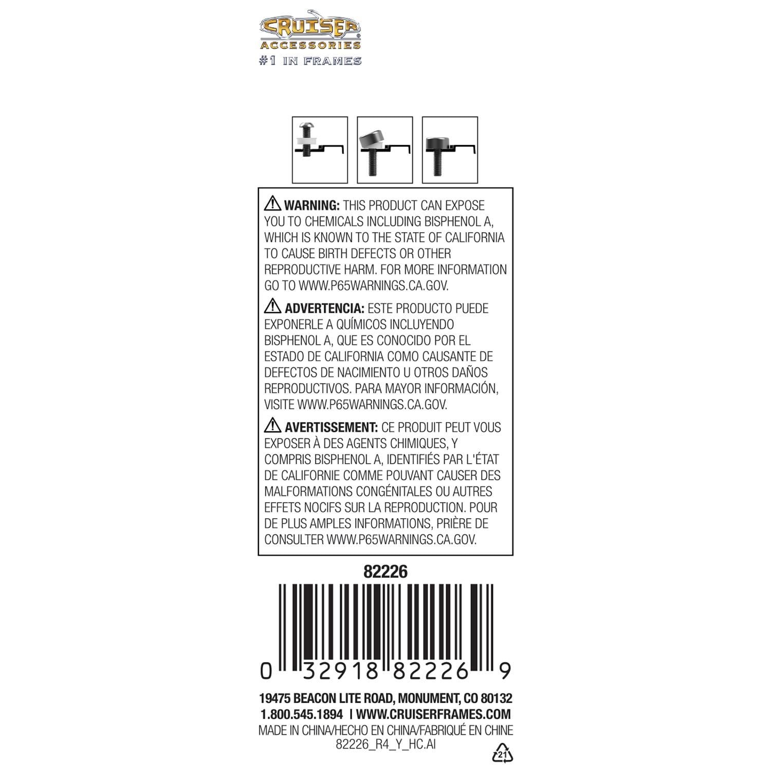Cruiser Accessories Reflector Fastener Caps | AutoZone