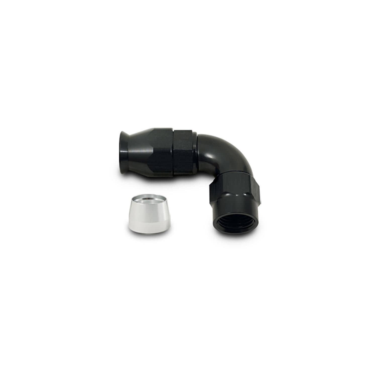 Vibrant Performance 90 Degree High Flow Hose End Fitting for PTFE Lined ...