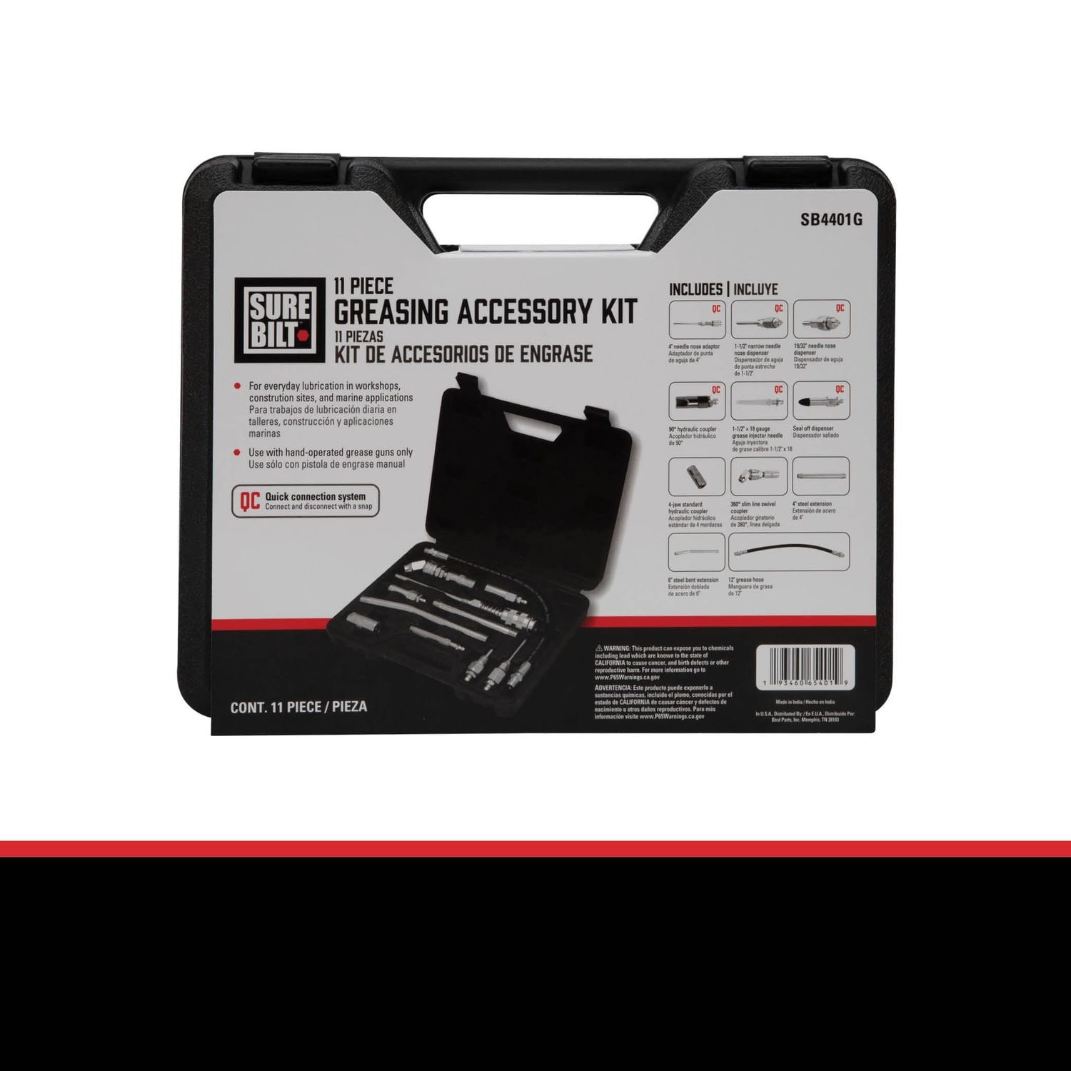 SureBilt Grease Accessory Kit | AutoZone