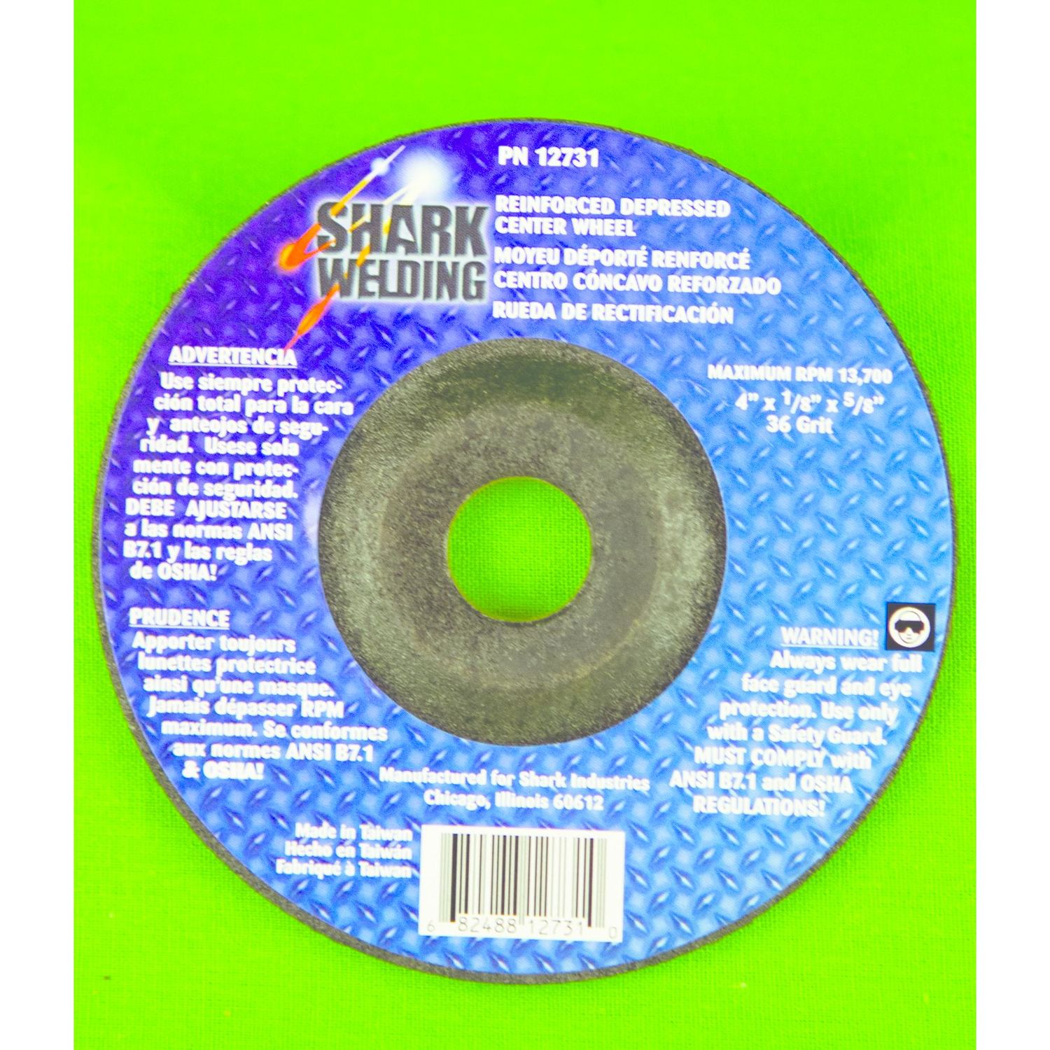 Shark Industries Grinding Wheel SHA12734 | AutoZone
