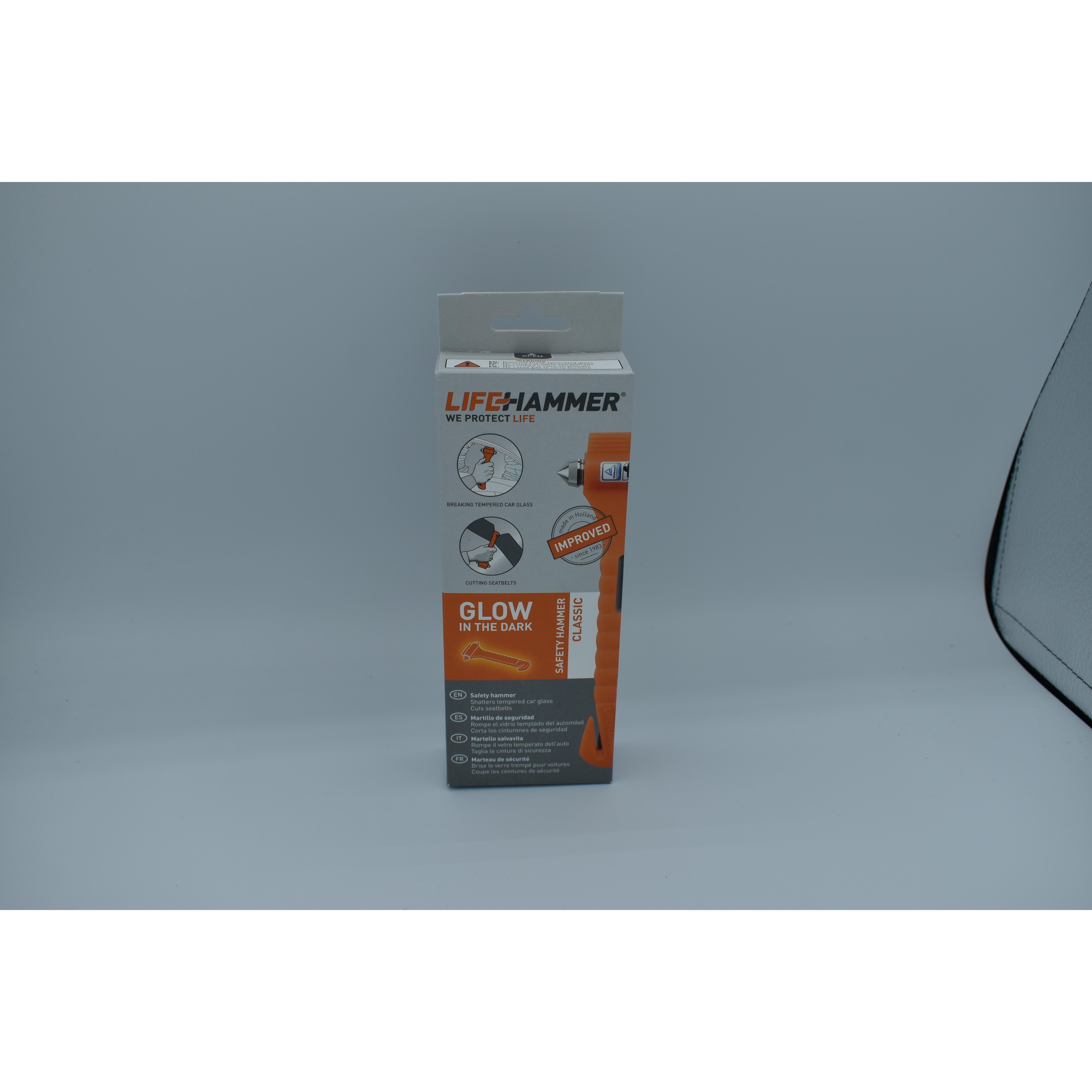 Life Hammer Classic Glow Orange Emergency Hammer HCGY5QCSBX | AutoZone