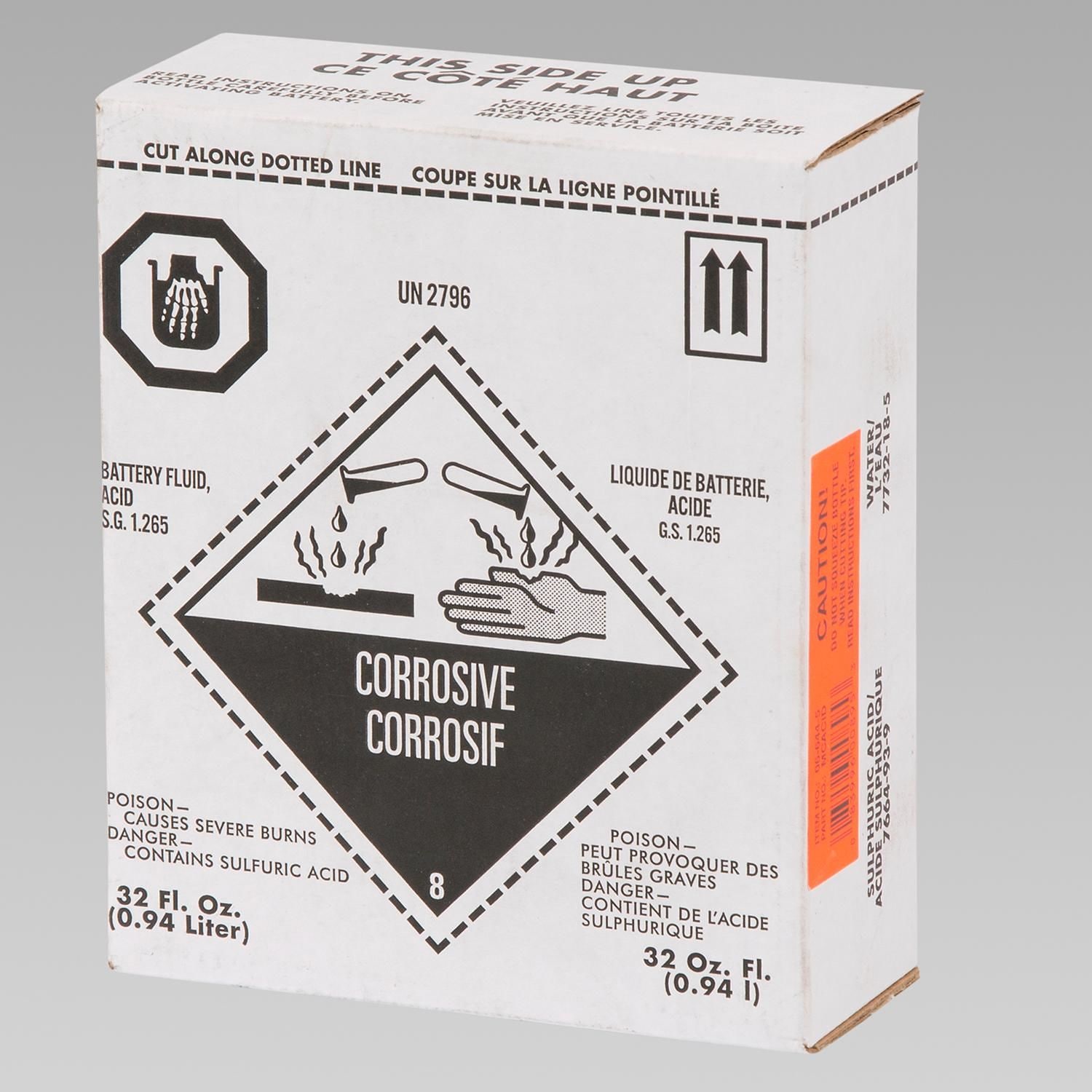 Motorcycle & Car Battery Acid - Acid Pack For Batteries