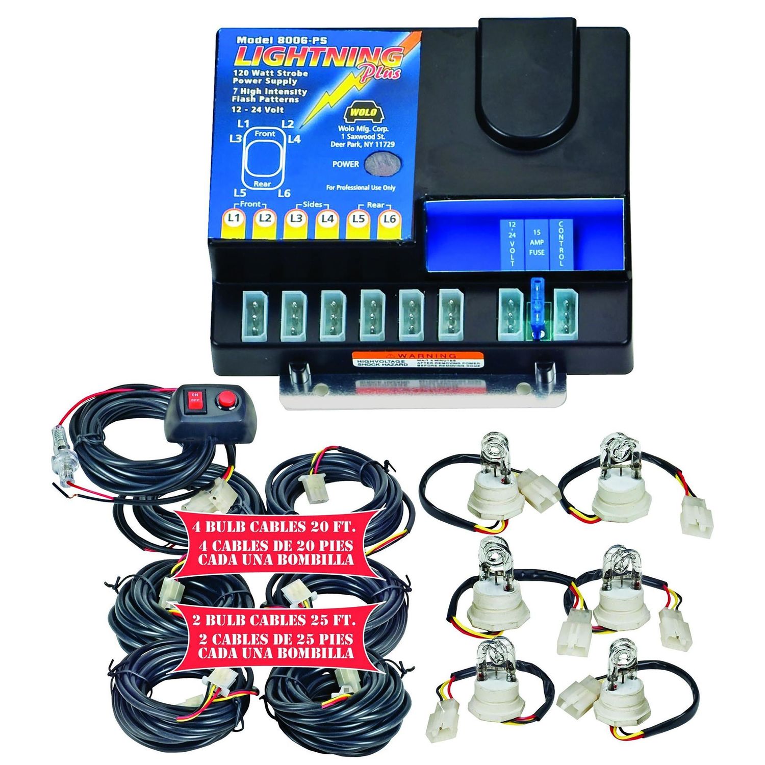 Wolo Strobe Light Kit - AutoZone