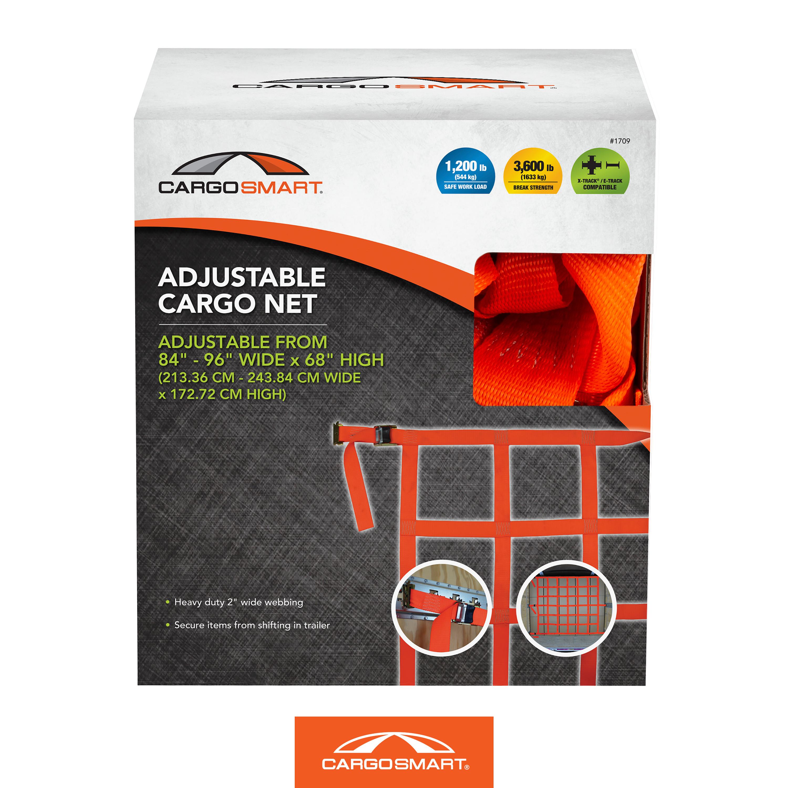 CargoSmart 84in. To 96in. X 68in. Adjustable Cargo Net | AutoZone