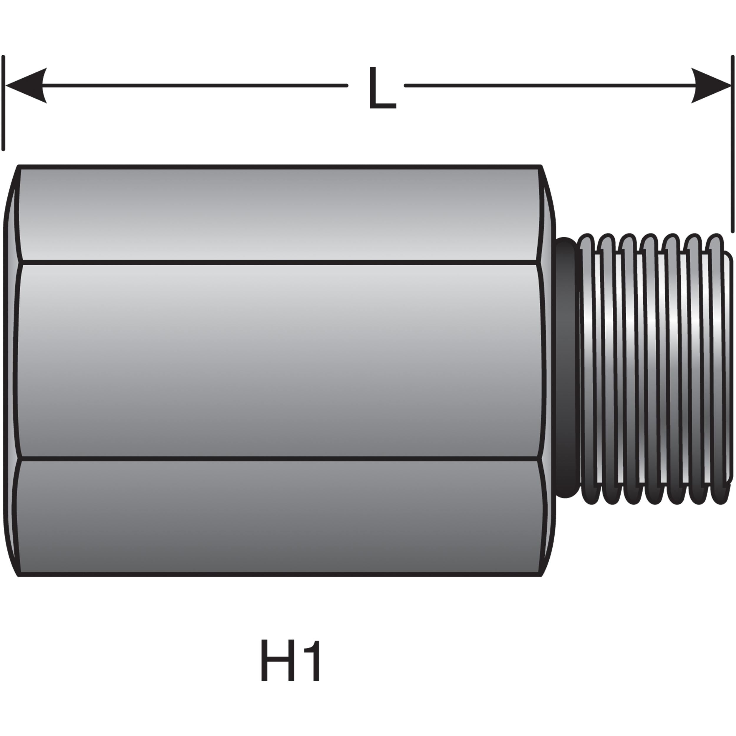 Gates MegaCrimp Hydraulic Coupling / Adapter G25974-1612X | AutoZone