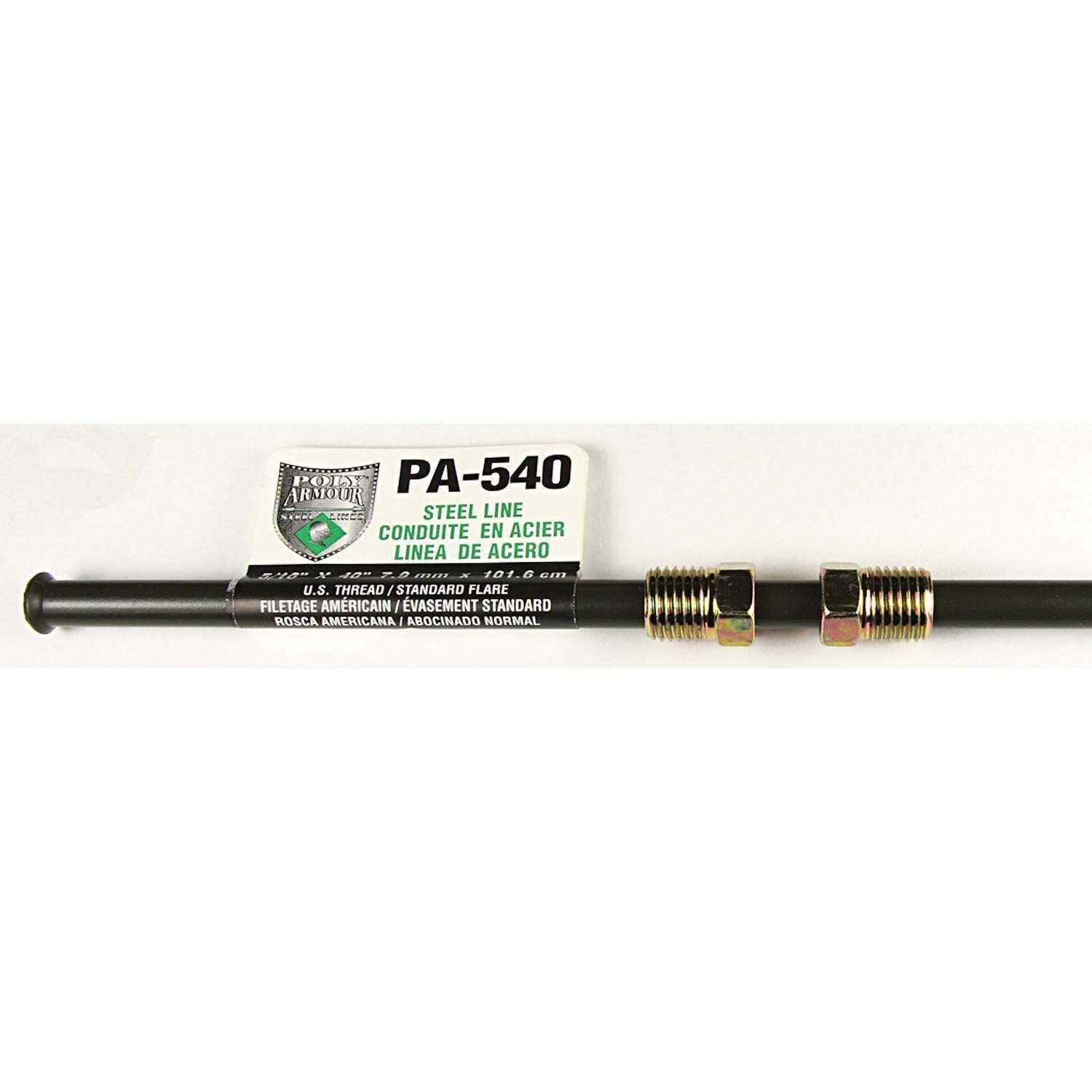 AGS Poly Armour 5/16in x 40in PVF Steel Brake, Fuel and Transmission ...