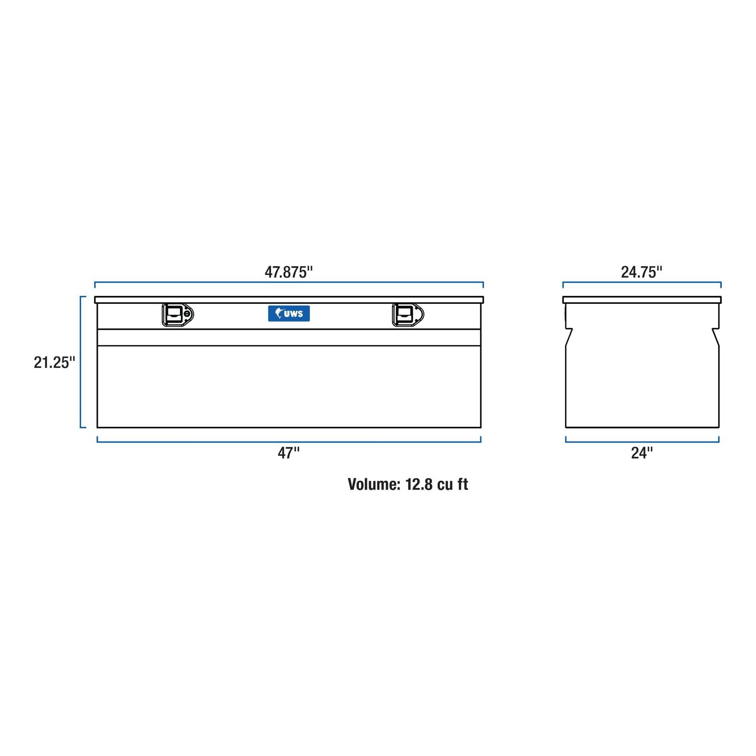 UWS Truck Tool Box EC20241 | AutoZone
