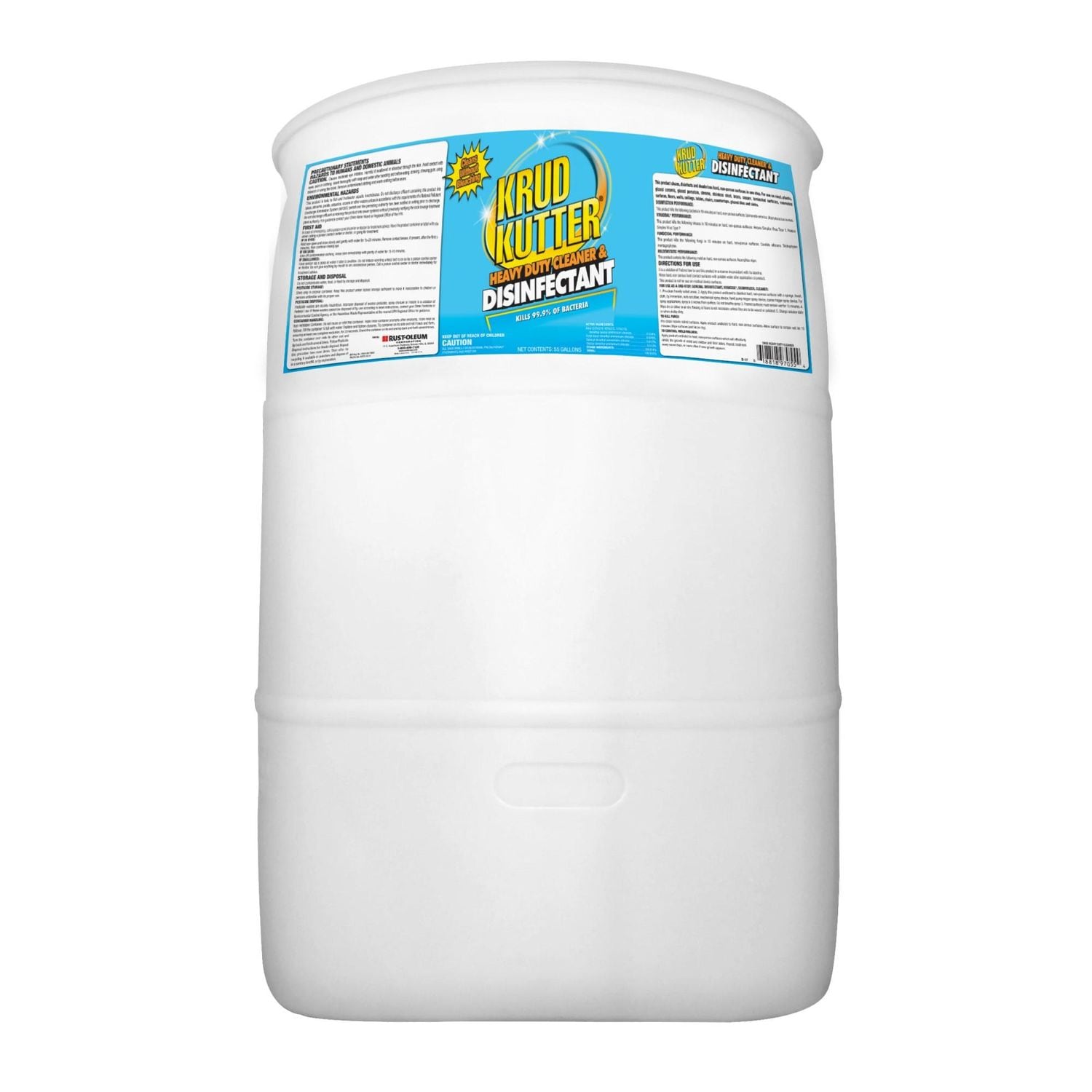 Rust-Oleum Krud Kutter Heavy Duty Cleaner and Disinfectant 55 Gallon ...