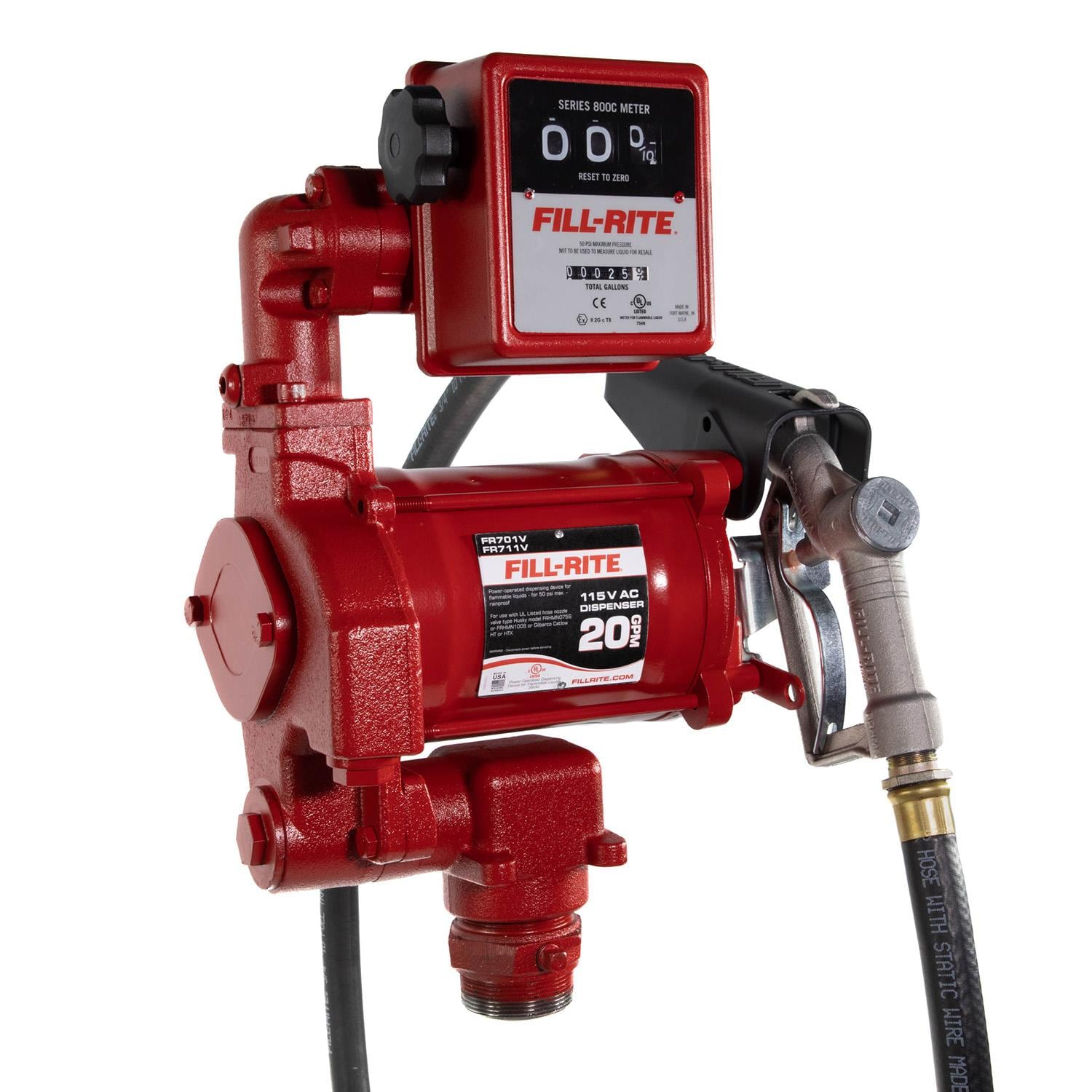 Fill-Rite Liquid Transfer Tank Pump FR701V | AutoZone
