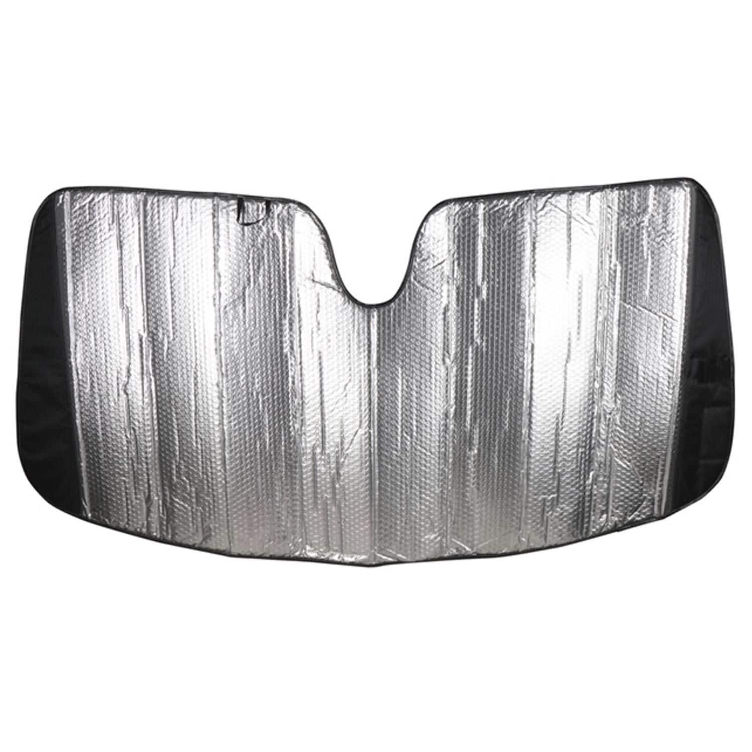 Dickies Silver and Black Accordion Truck Sunshade | AutoZone