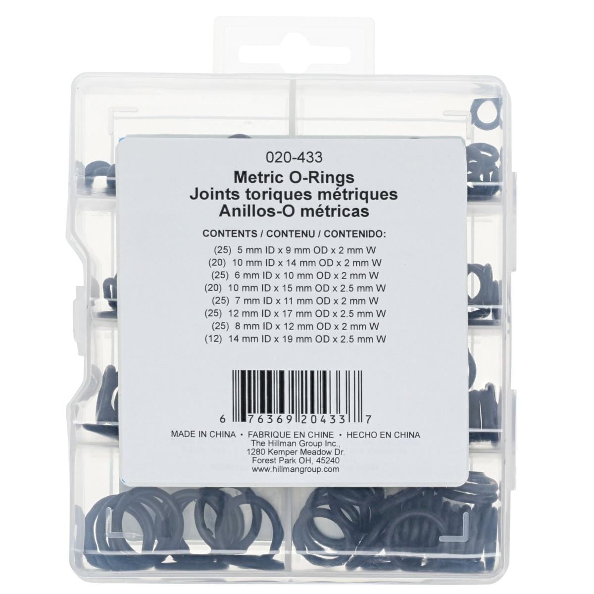 Needa Parts Metric O Ring Tray Part