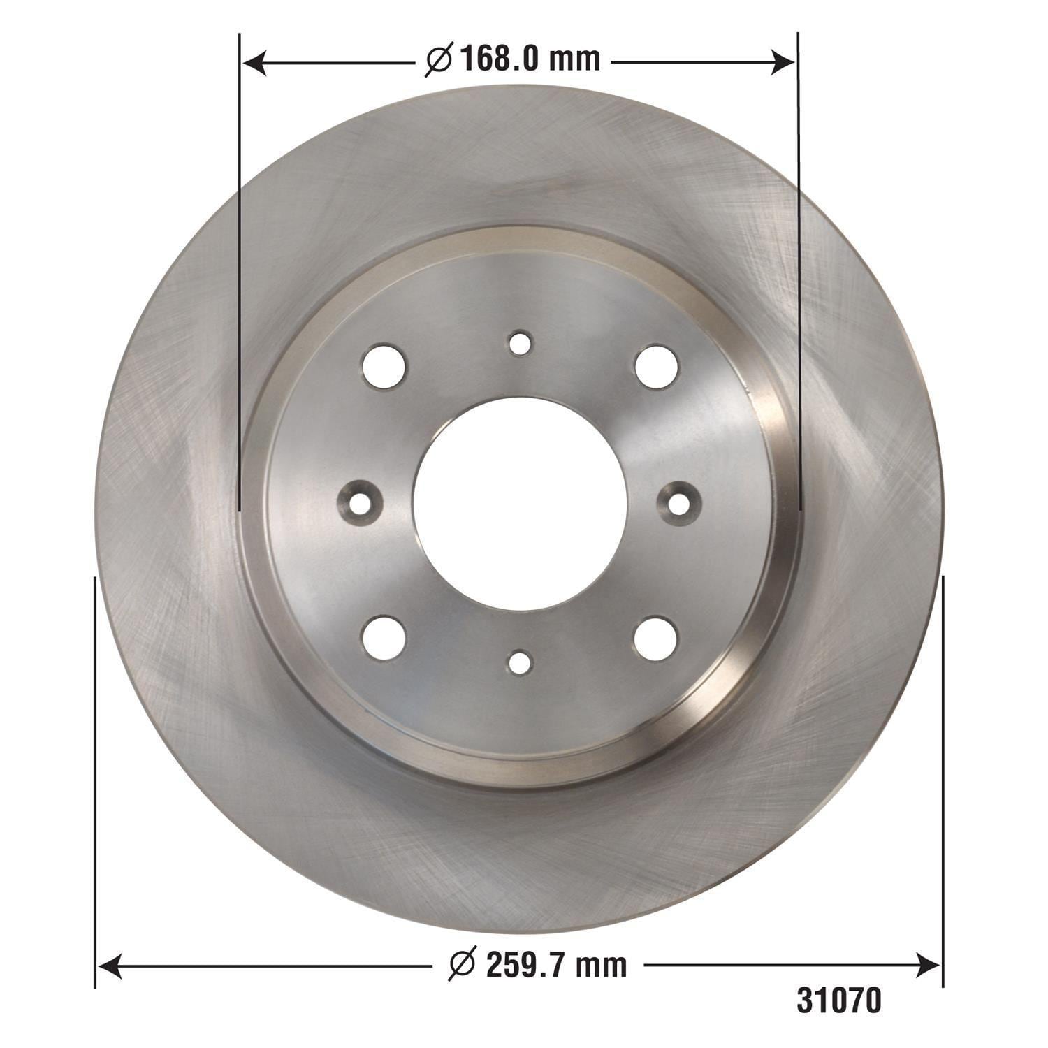 Duralast Disc Brake Rotor 31070 | AutoZone