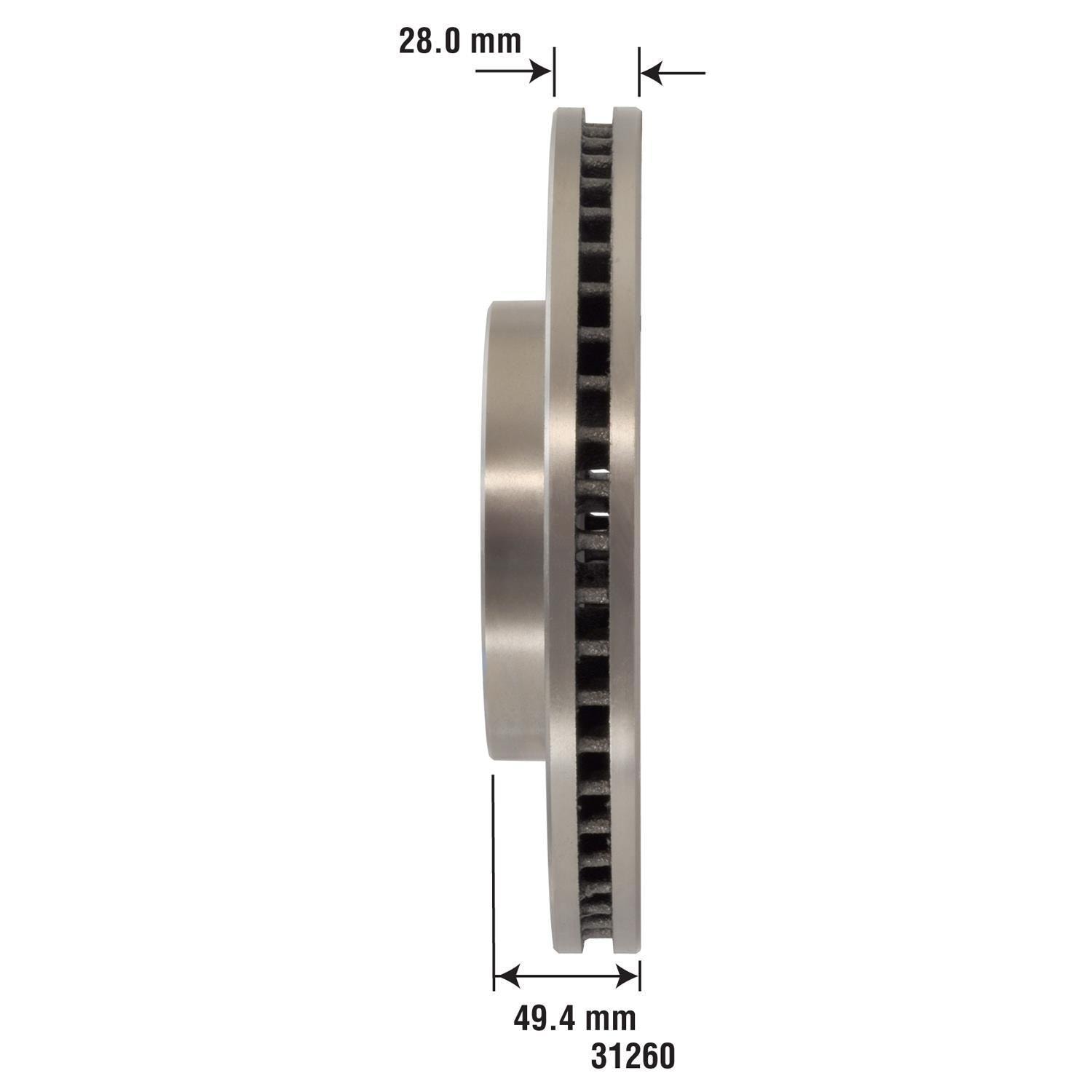 Duralast Disc Brake Rotor 31260 | AutoZone