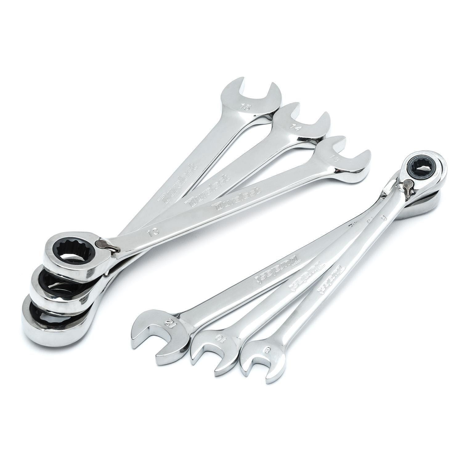 Duralast Metric Ratcheting Wrench Set 6 Piece | AutoZone