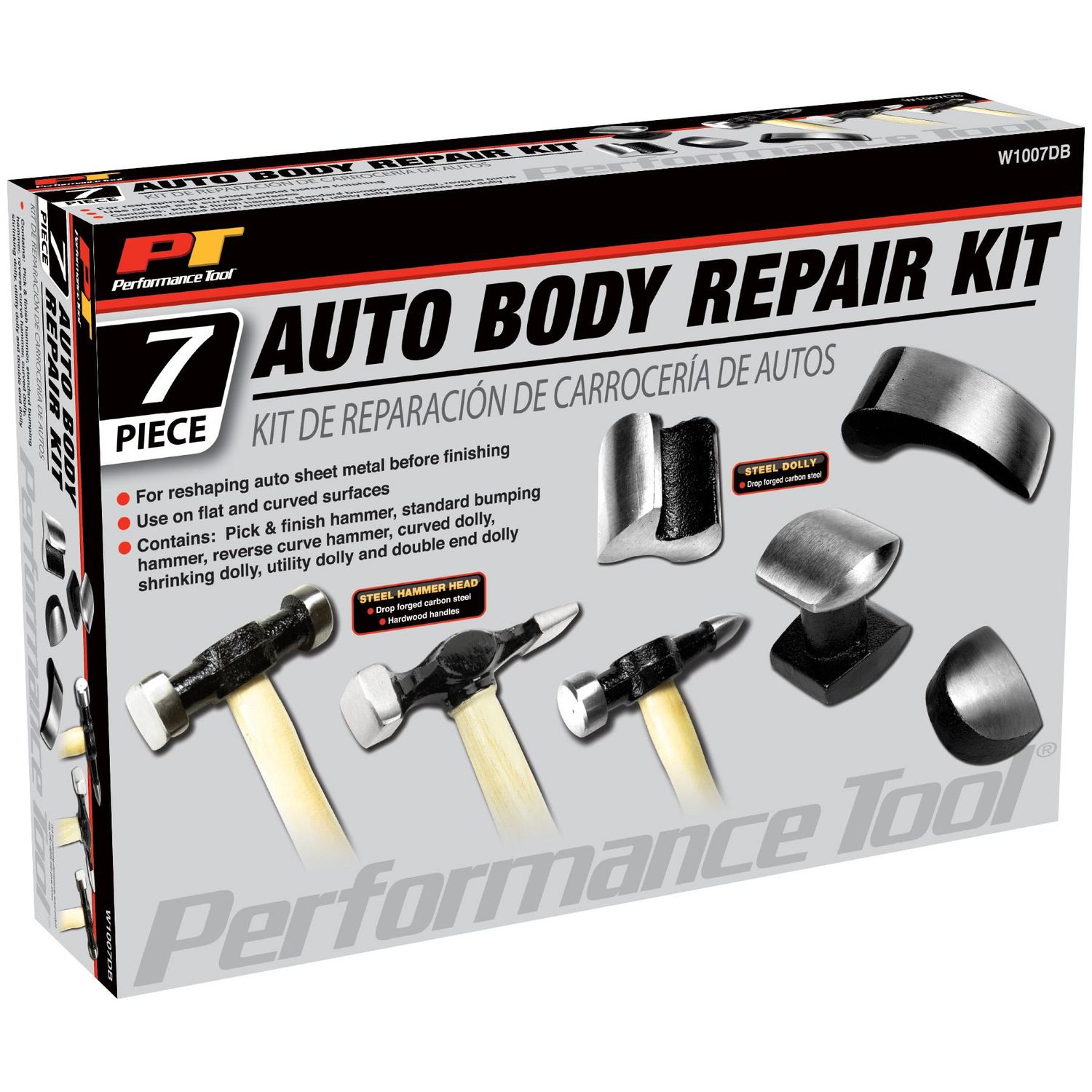 Performance Tool Auto Body Tool Set W1007DB | AutoZone