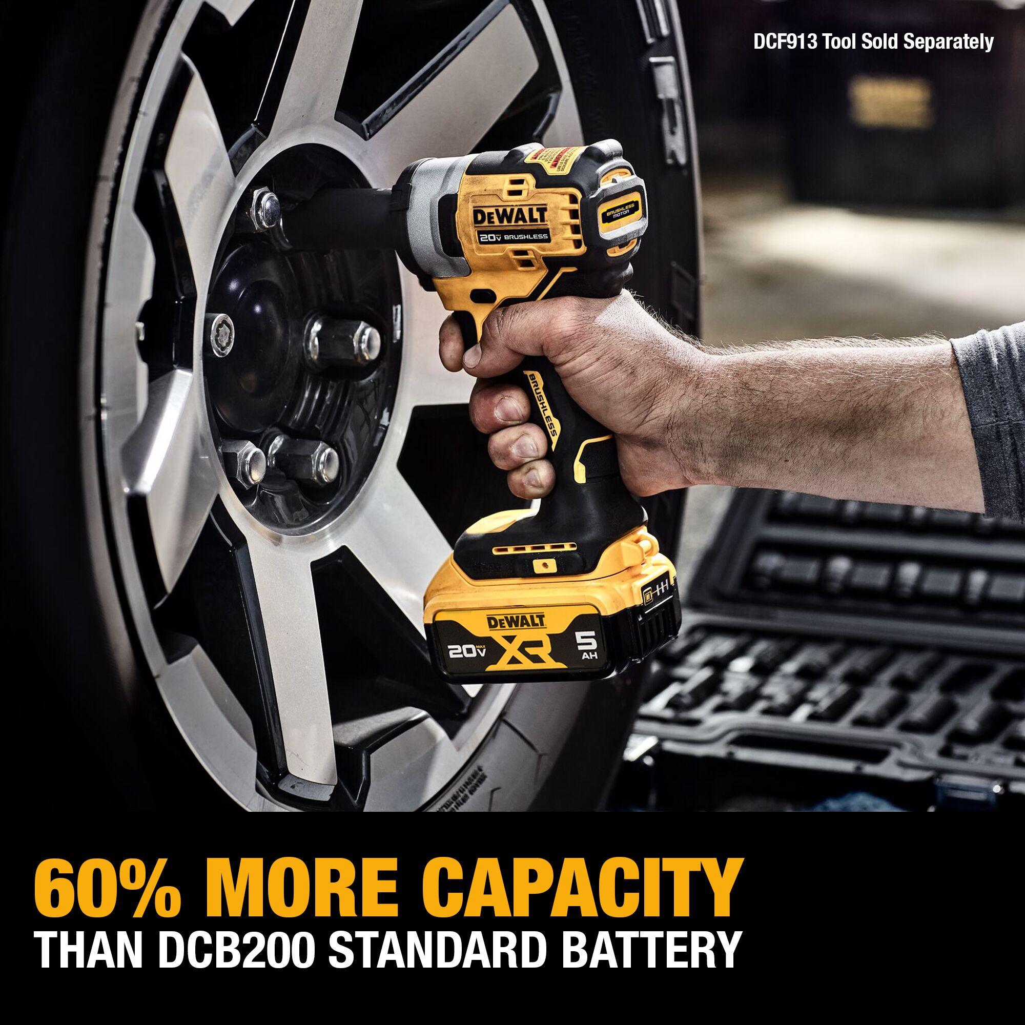 Dewalt 20 Volt MAX 5Ah Battery, 2 Pack | AutoZone