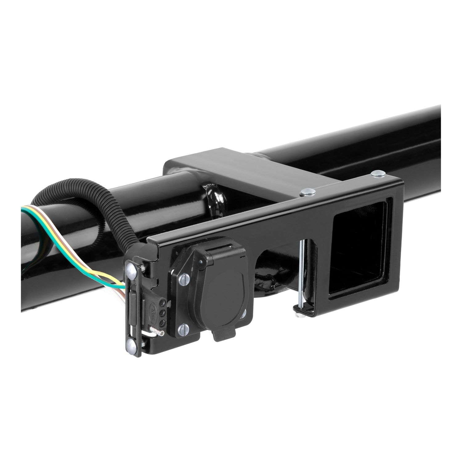 CURT Easy-Mount Bracket for 4 or 5-Flat and 6 or 7-Round for 2 1/2in ...