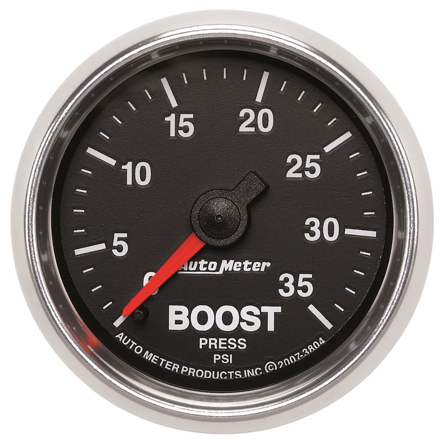 AutoMeter GS 2.0625 in Black 35 PSI Mechanical Boost Gauge | AutoZone