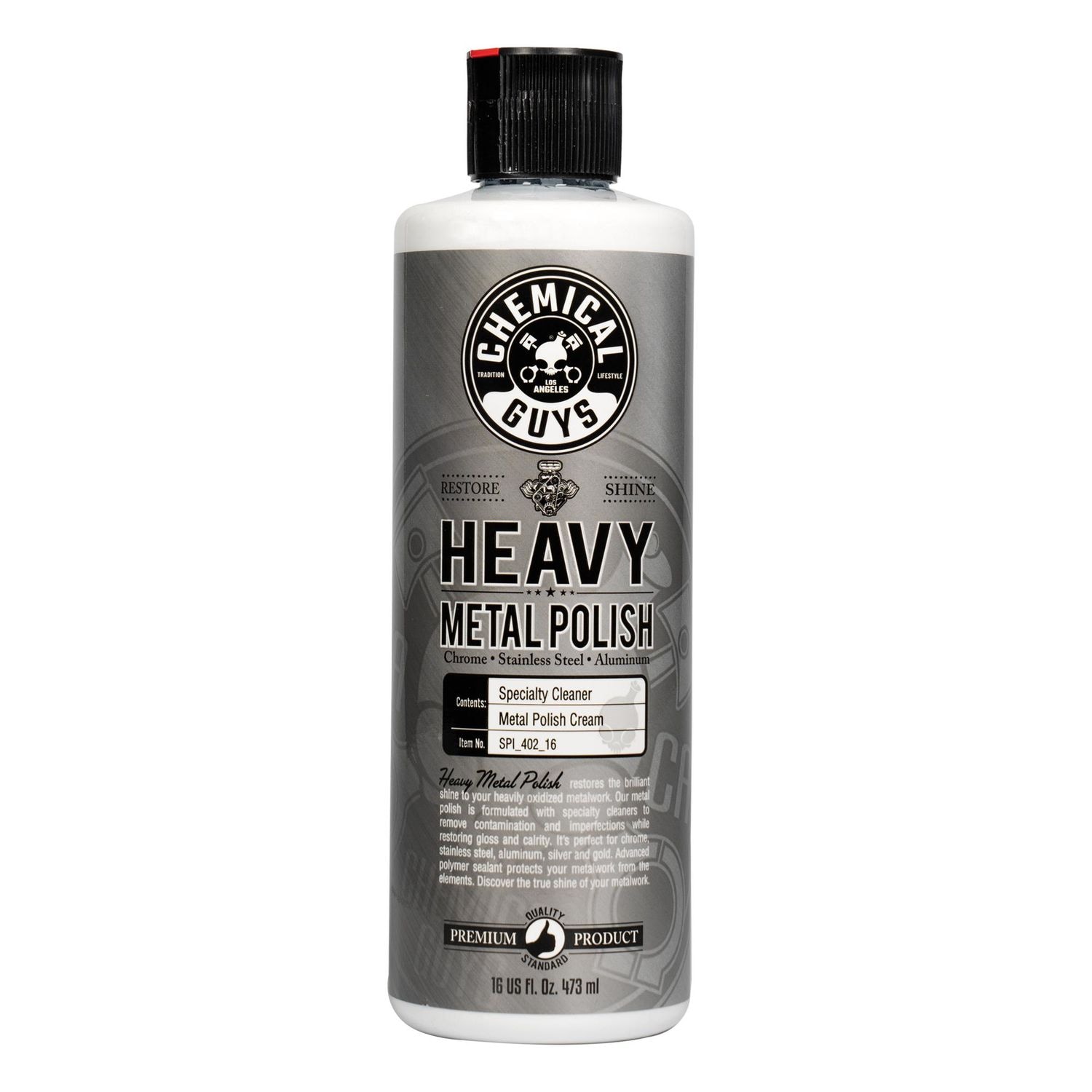 Chemical Guys Heavy Metal Polish 16oz | AutoZone