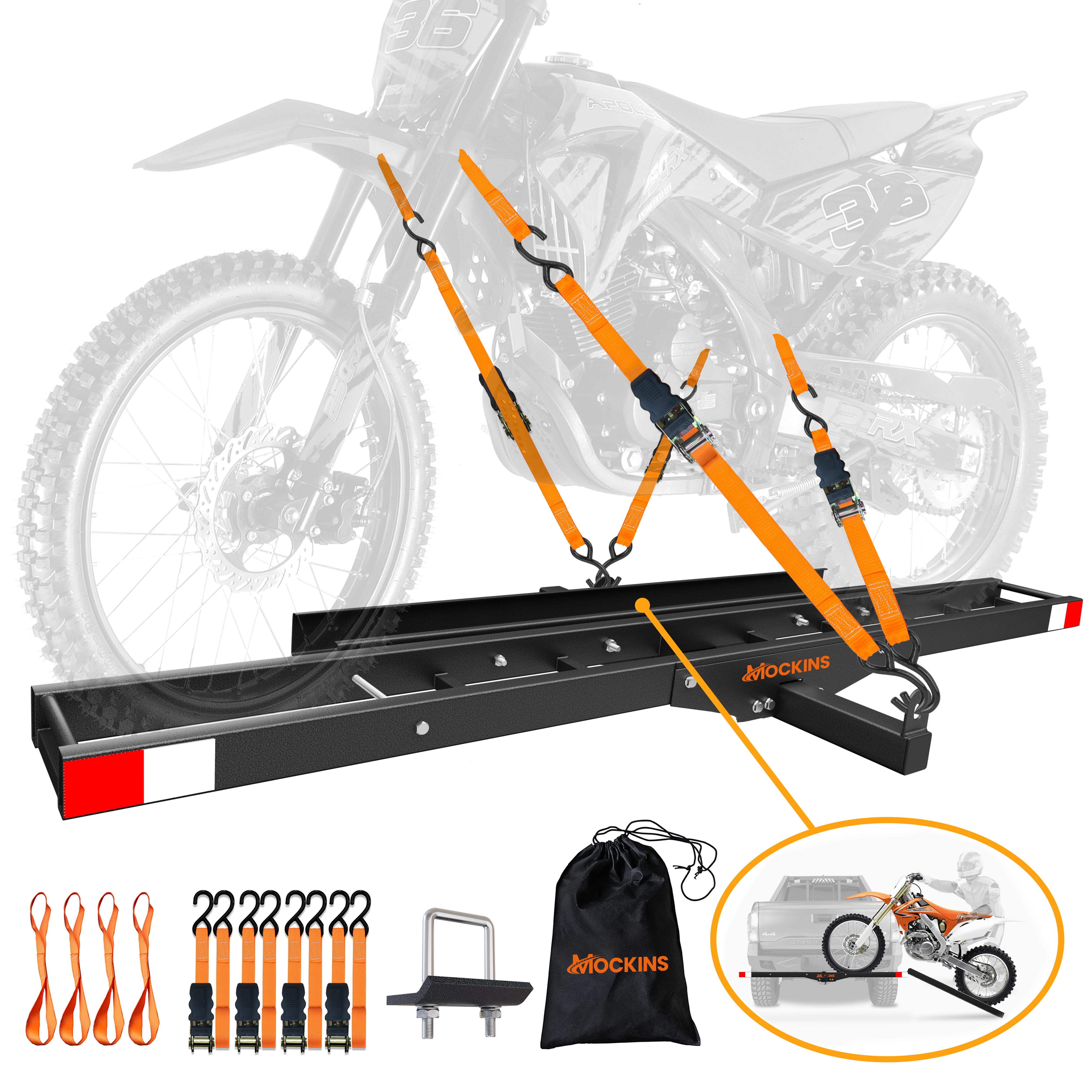 Mockins Receiver Hitch Mounted Motorcycle Carrier MA-39 | AutoZone