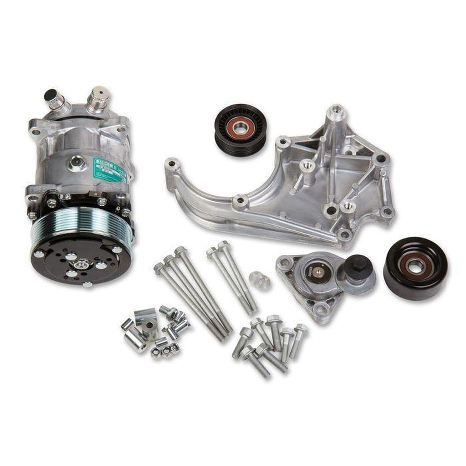 Holley GM LS A/C Accessory Drive Kit with SD508 A/C Compressor ...