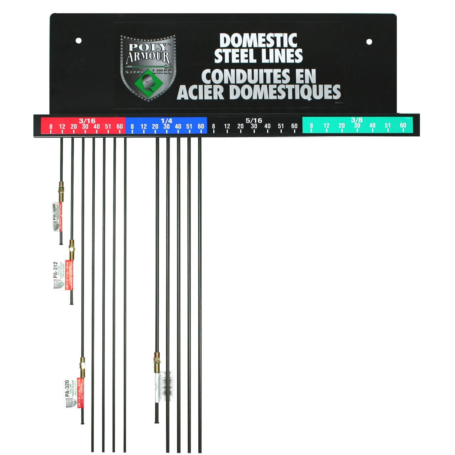 AGS Poly-Armour Brake Hydraulic Line Assortment PAD-22 | AutoZone